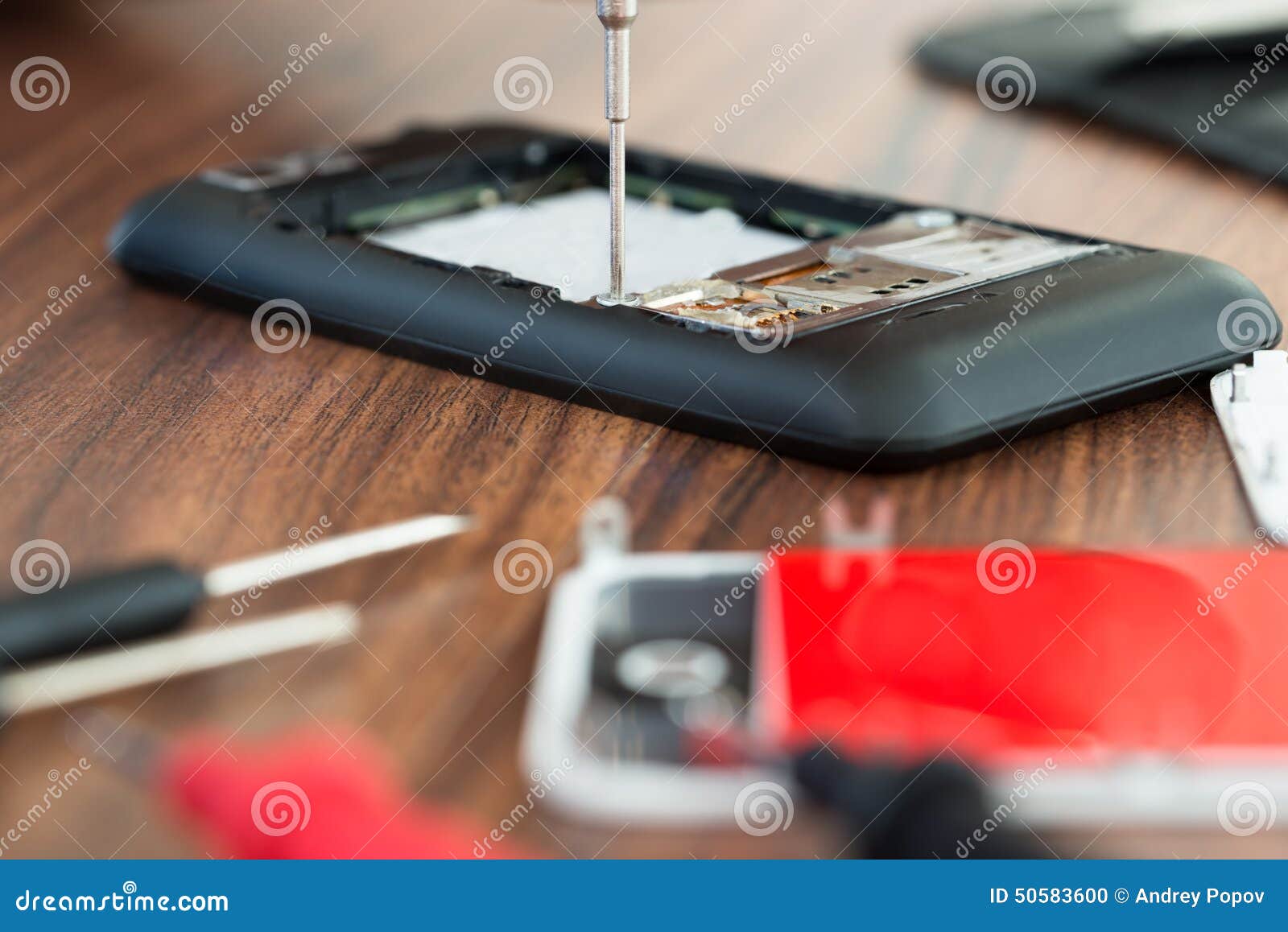 Mobile repair stock photo. Image of mobile, detail, communication ...