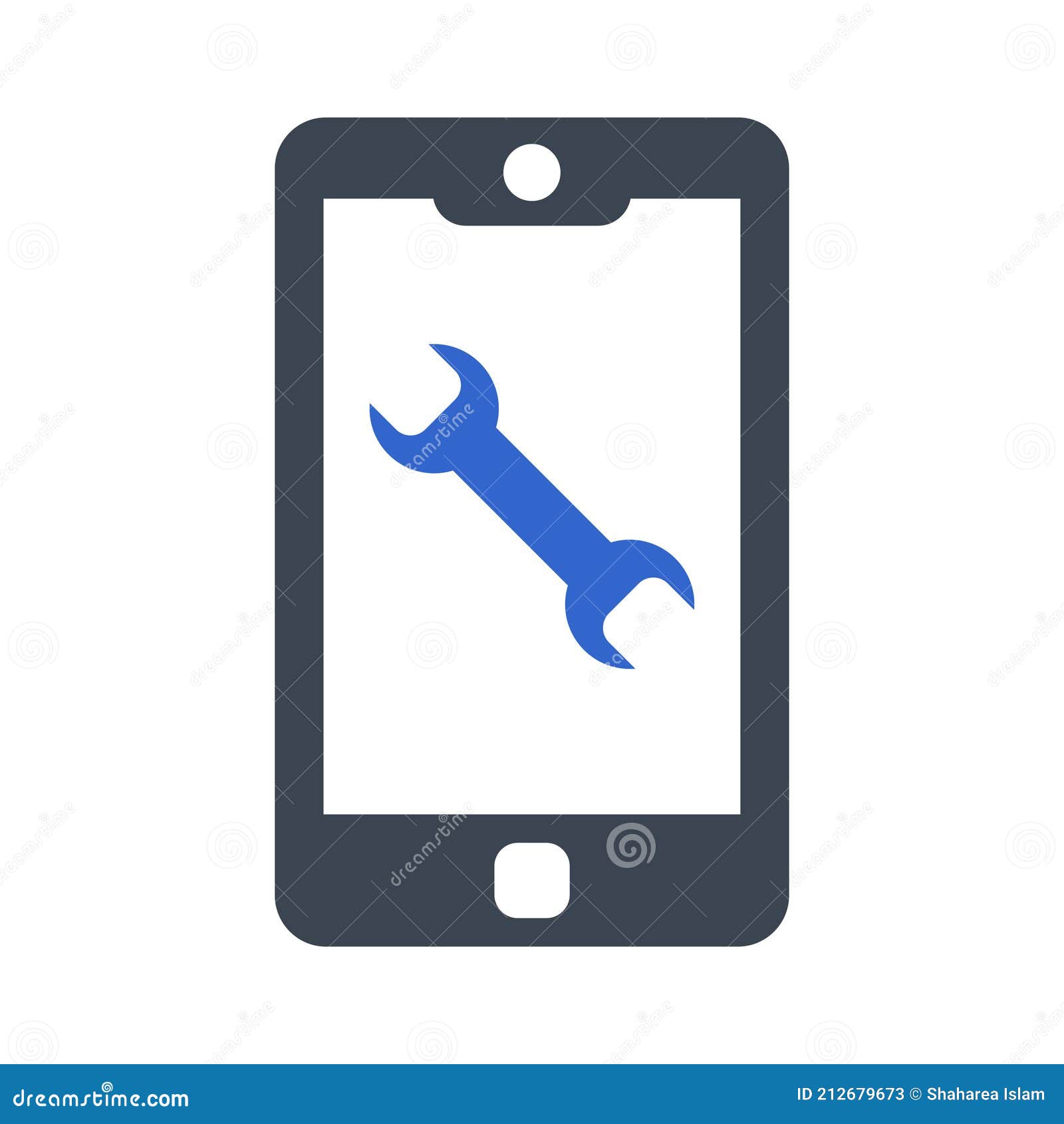 Mobile Repair icon stock vector. Illustration of vector - 212679673