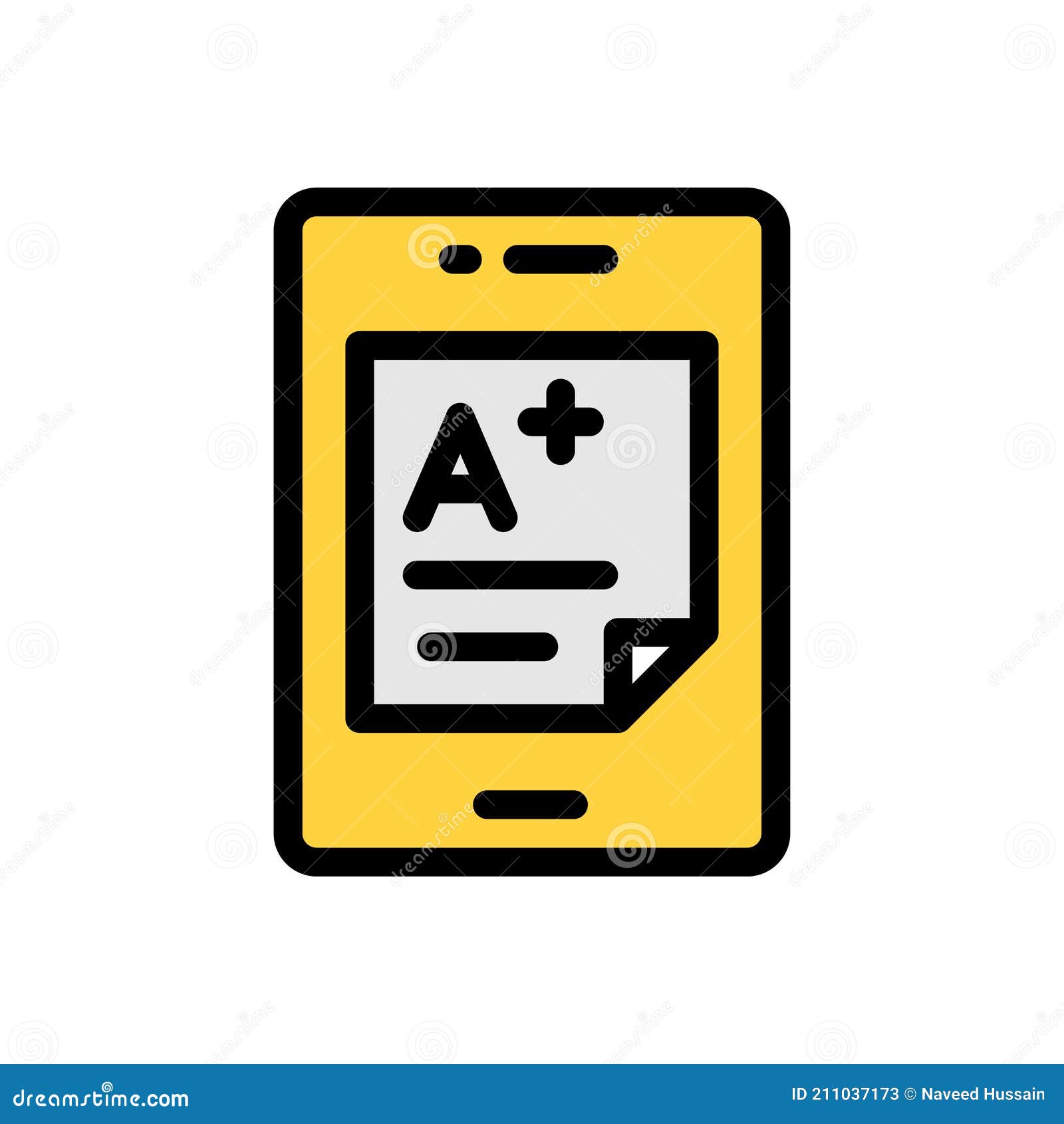 Mobile report stock vector. Illustration of computer - 211037173