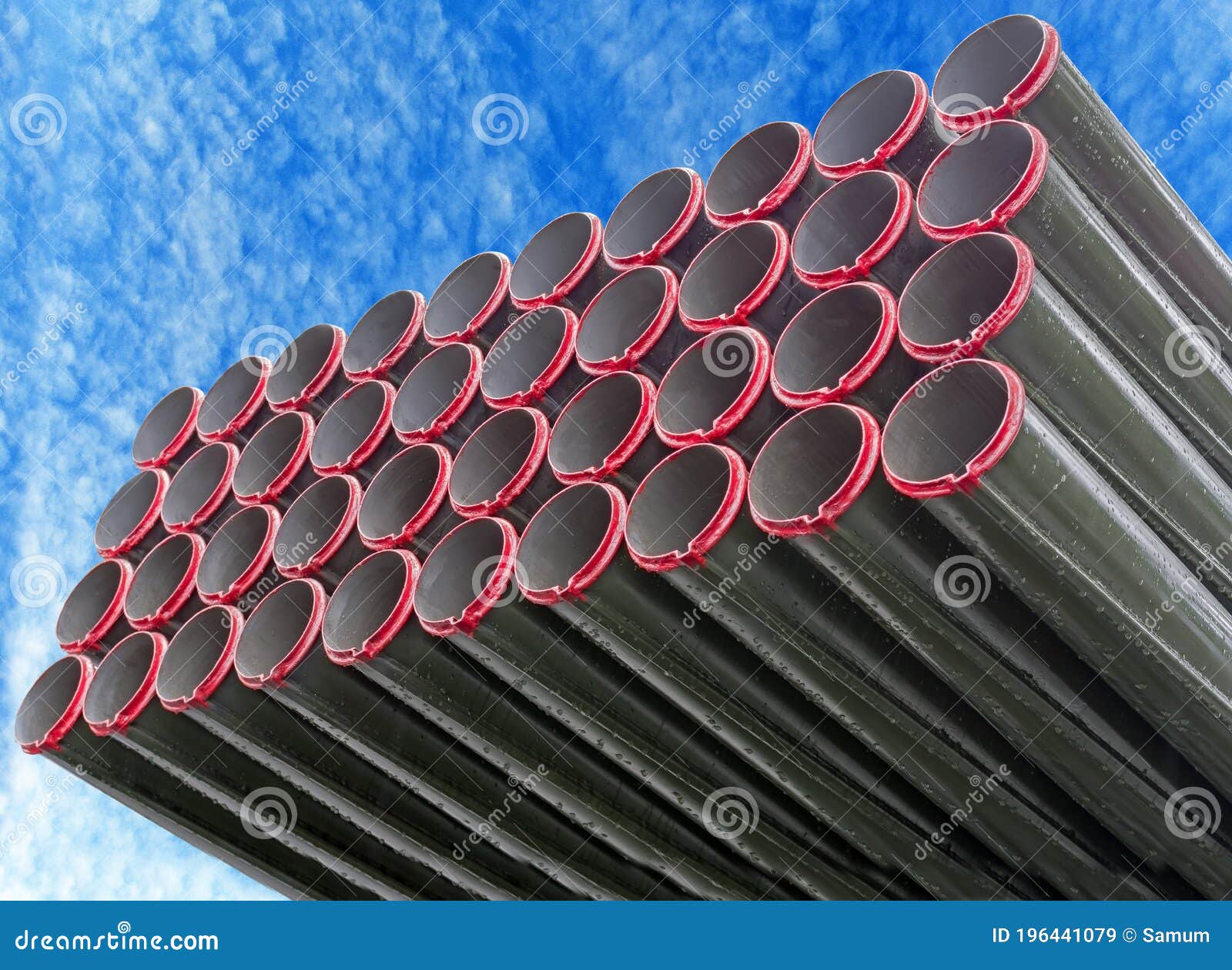 Mobile Rocket Launcher on Background Sky Stock Image - Image of ...