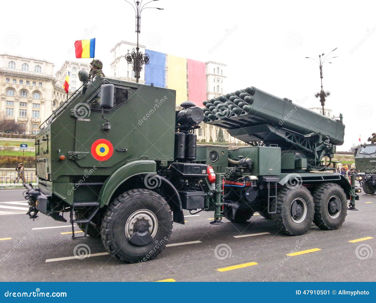 Mobile rocket launcher editorial photo. Image of arms - 47910501