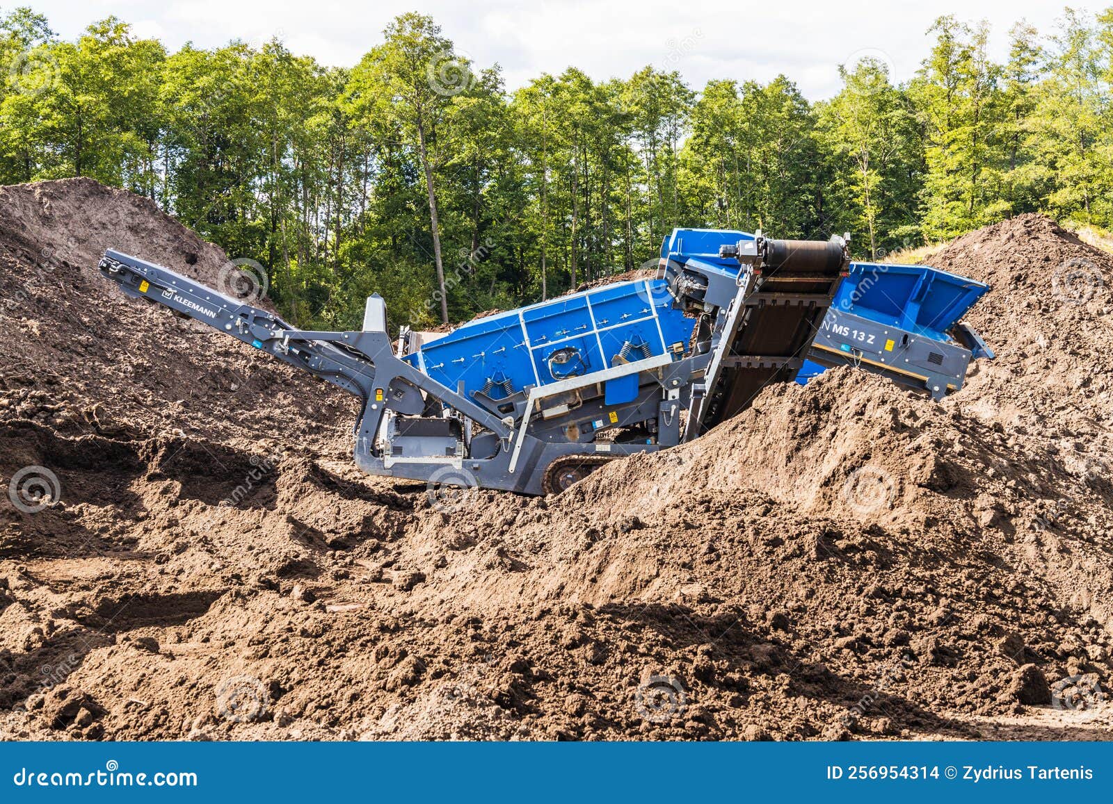 Mobile Screening Plant Machine - Kleemann Mobiscreen MS 13 Z. Alytus ...