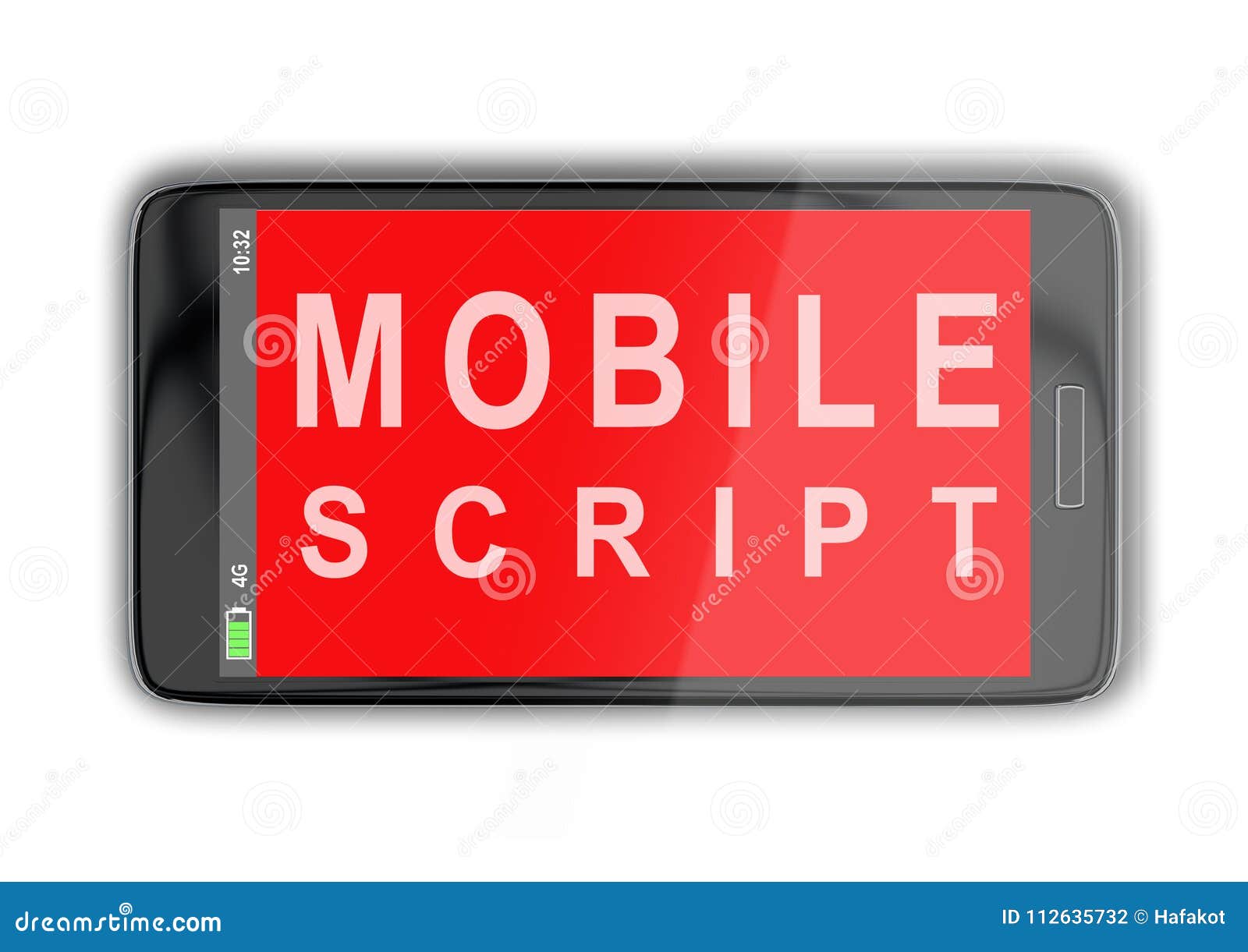 MOBILE SCRIPT concept stock illustration. Illustration of mobile ...