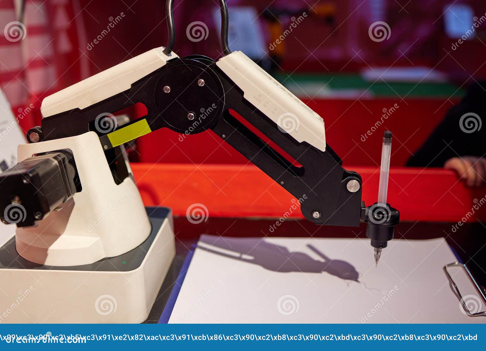 Mobile Self-propelled Robot. Mobile Crawler Robot with Arm Manipulator ...