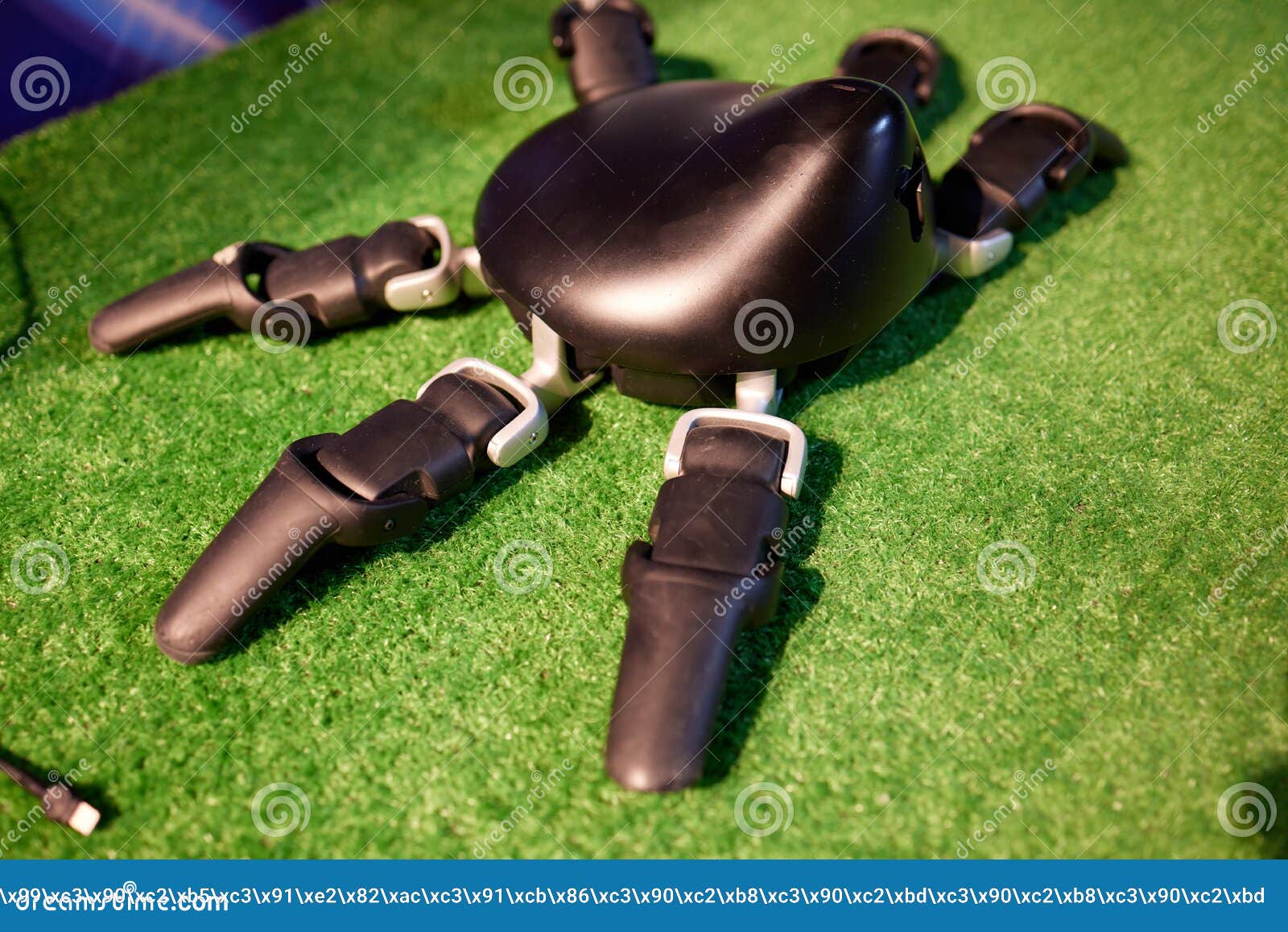 Mobile Self-propelled Robot. Mobile Crawler Robot with Arm Manipulator ...