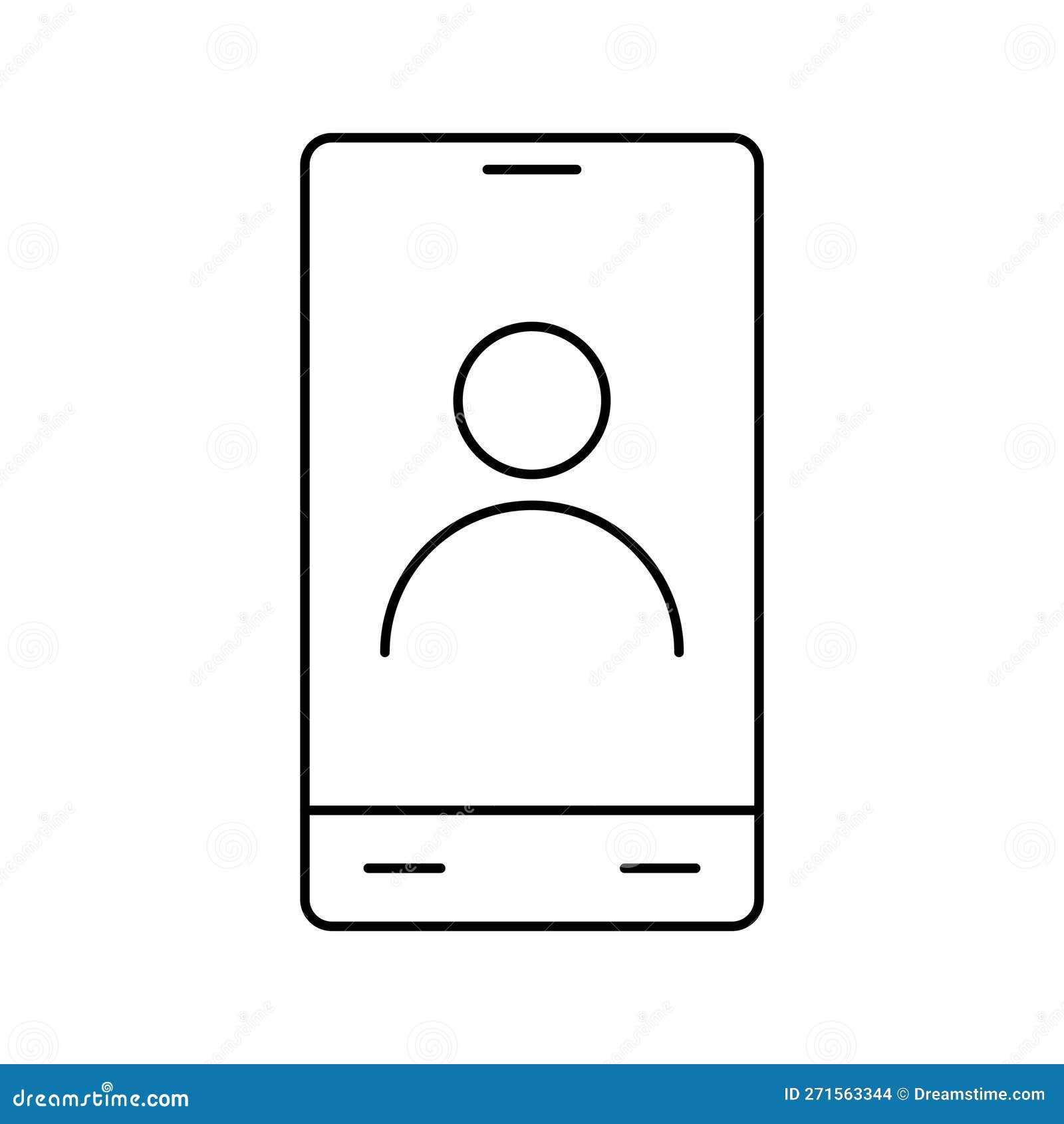 Mobile Selfie Snapshot Concept With Selfie Stick Cartoon Vector ...