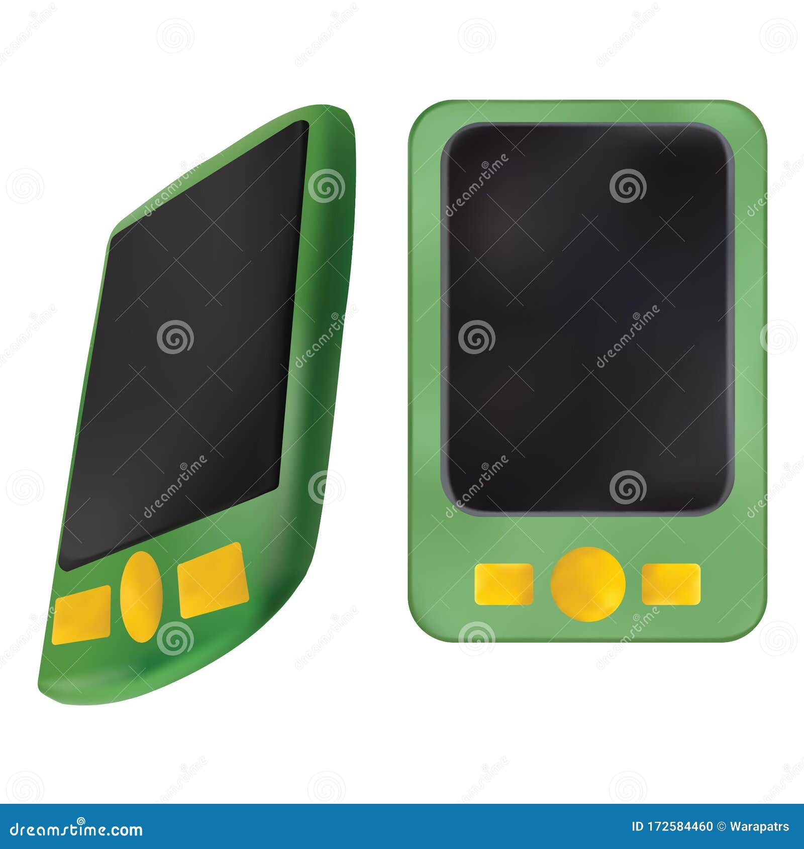 Mobile smart phone art stock illustration. Illustration of cute - 172584460