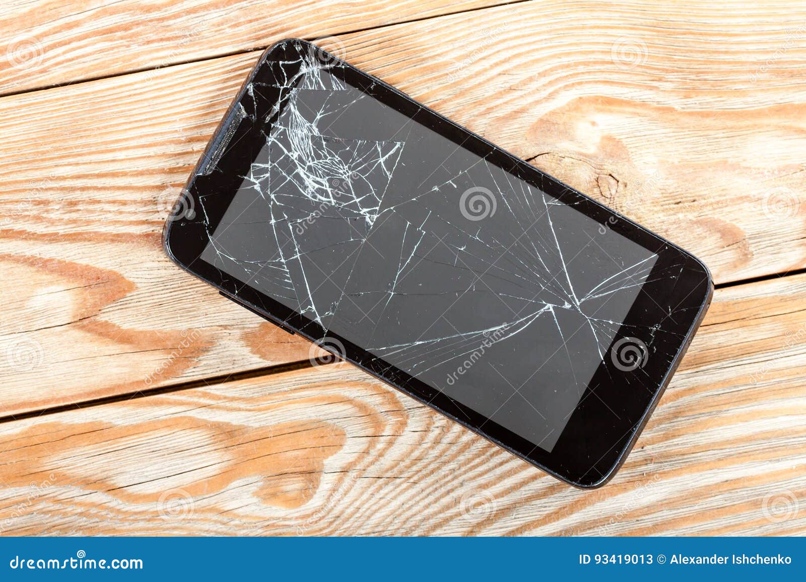 Mobile Smartphone with Broken Screen Stock Image - Image of crashed ...