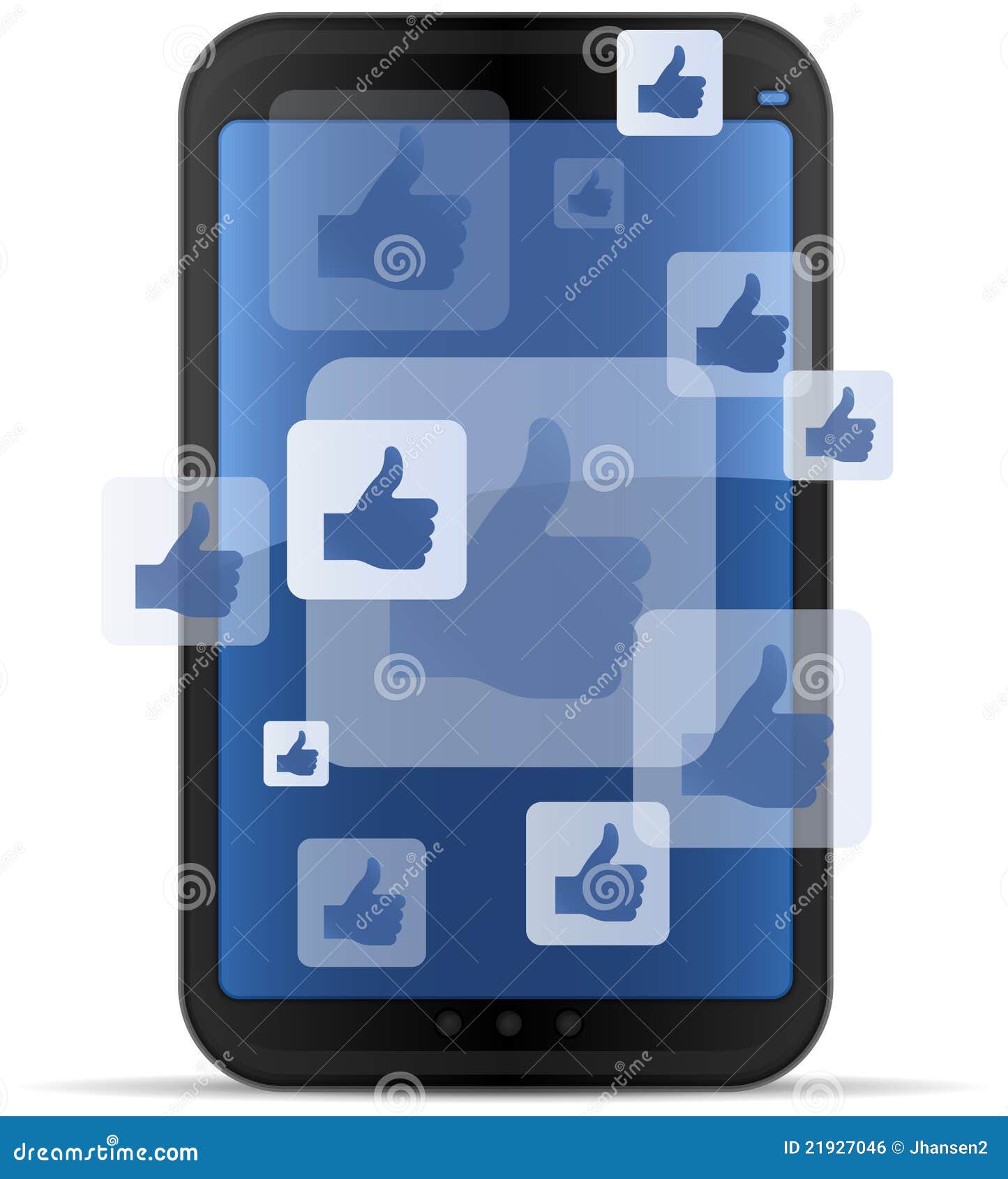 Mobile Social Networking stock vector. Illustration of interface - 21927046