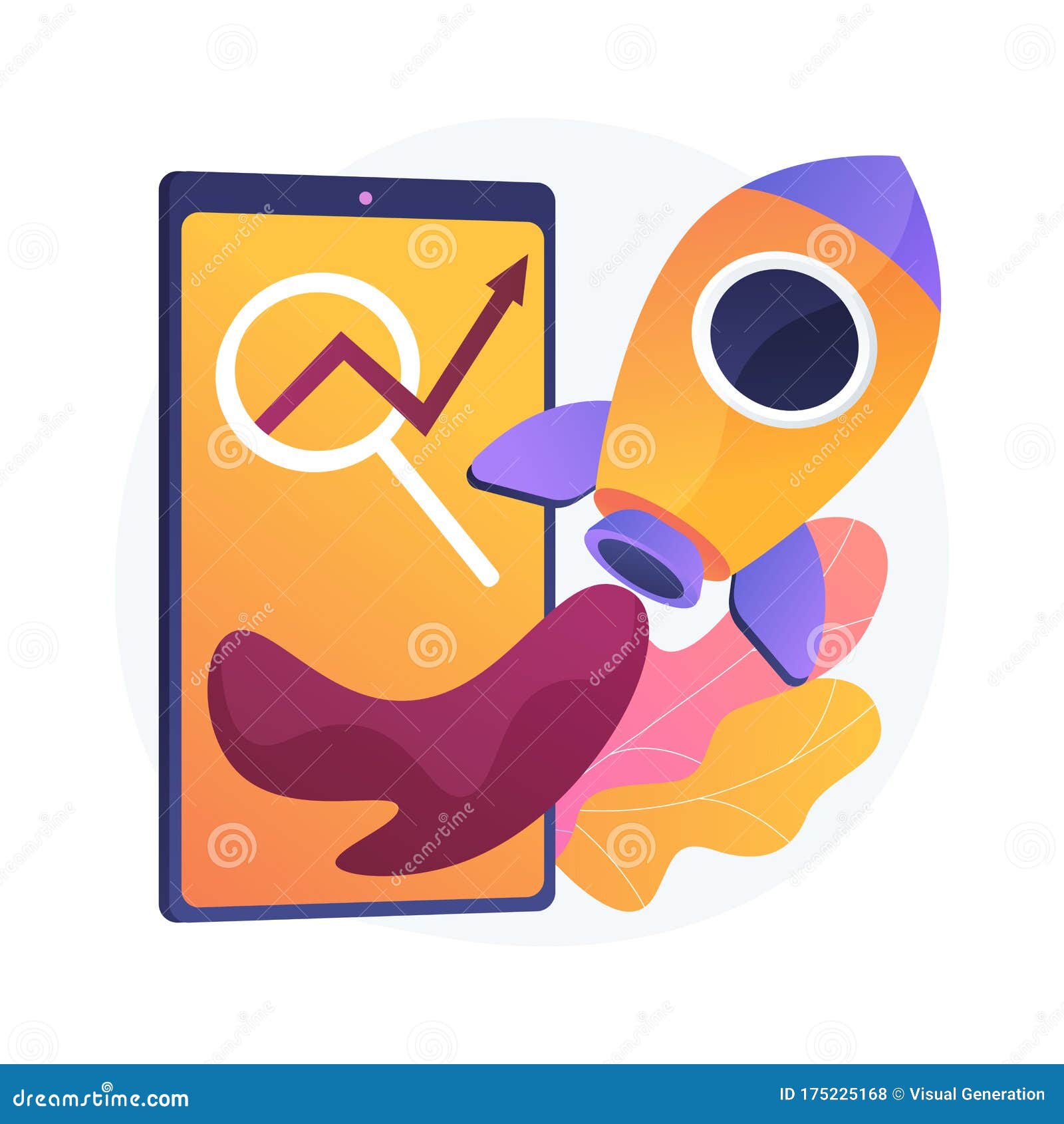 Mobile Software Optimization Vector Concept Metaphor. Stock Vector - Illustration of release ...