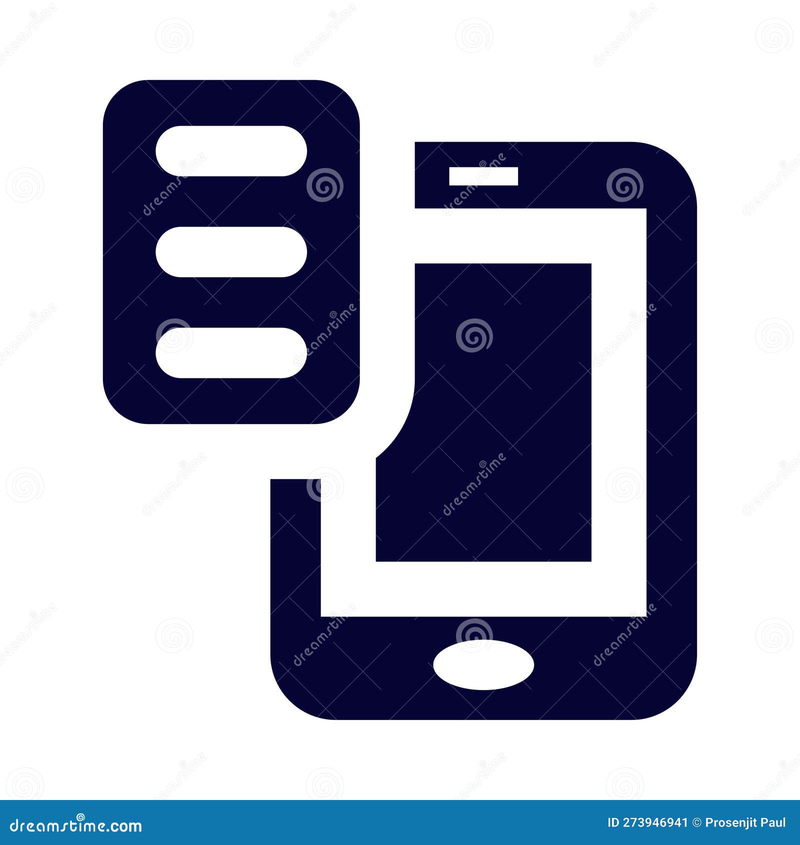 Mobile Software Update Icon Stock Vector - Illustration of error, work ...