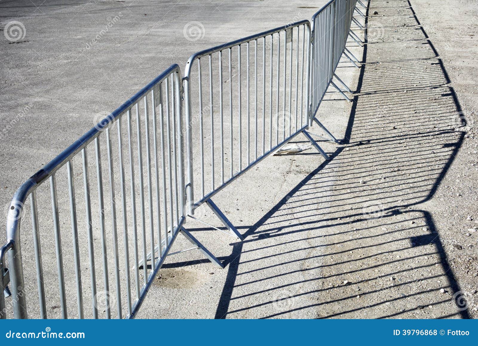 Mobile steel fence stock photo. Image of steel, striped - 39796868