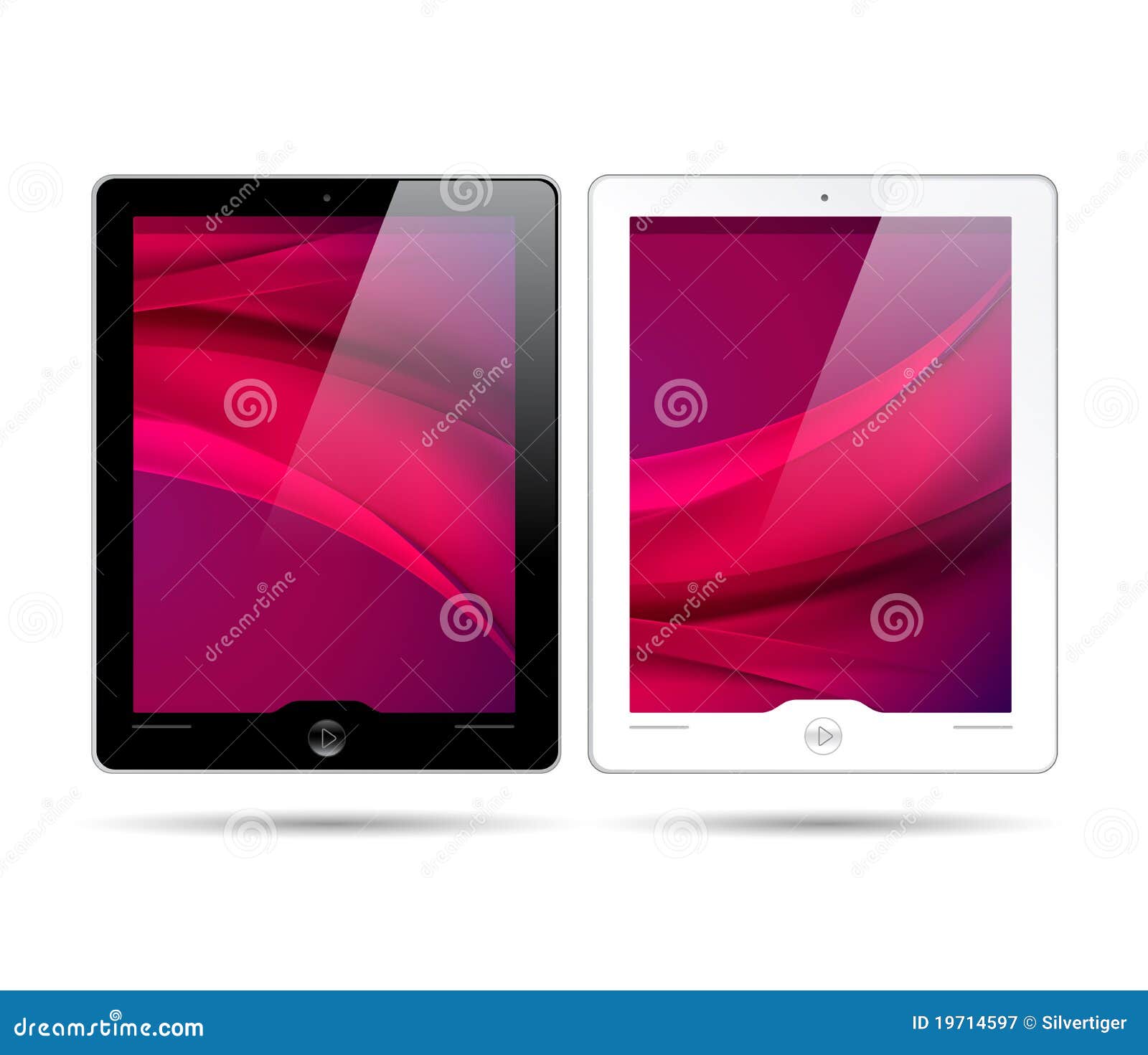 Mobile Tablet Computers - Isolated - Vector Stock Vector - Illustration ...