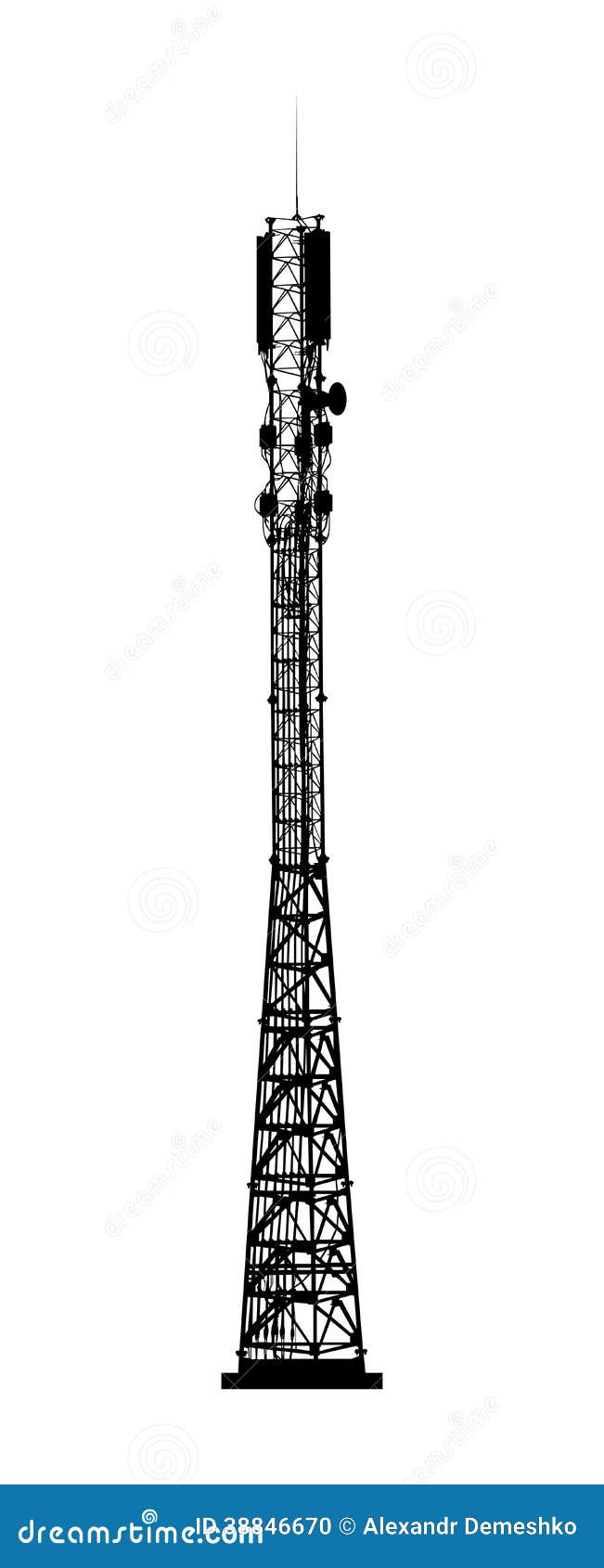Telecommunication Tower Clipart
