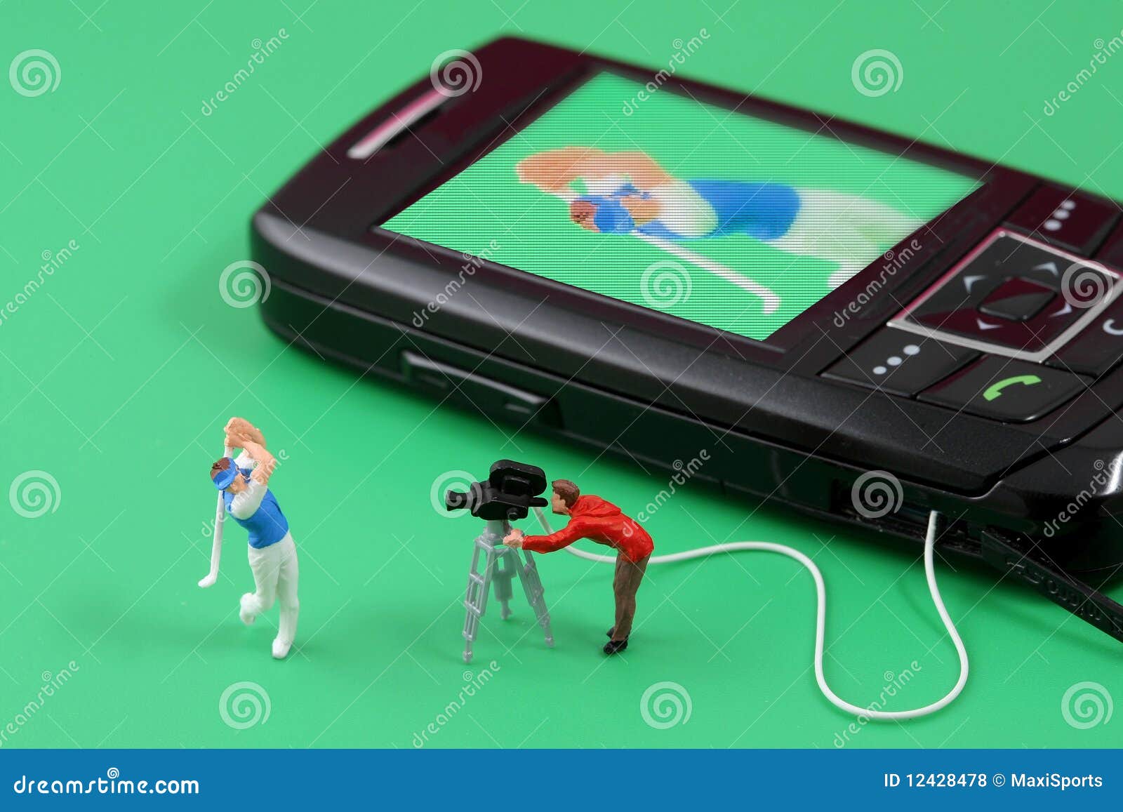 Mobile Telephone Entertainment Stock Photo - Image of chat, isolated ...