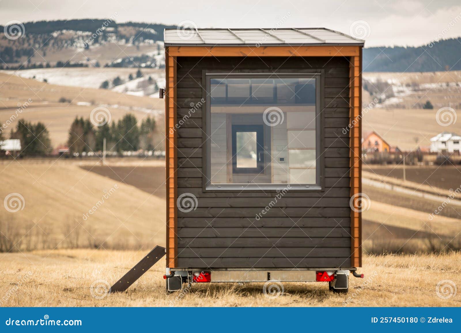 Mobile Tiny House, Excellent for Outdoor Living Stock Photo - Image of ...