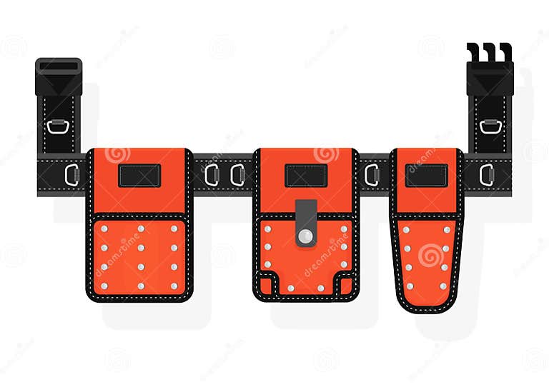Mobile tool Belt stock vector. Illustration of equipment - 72819026