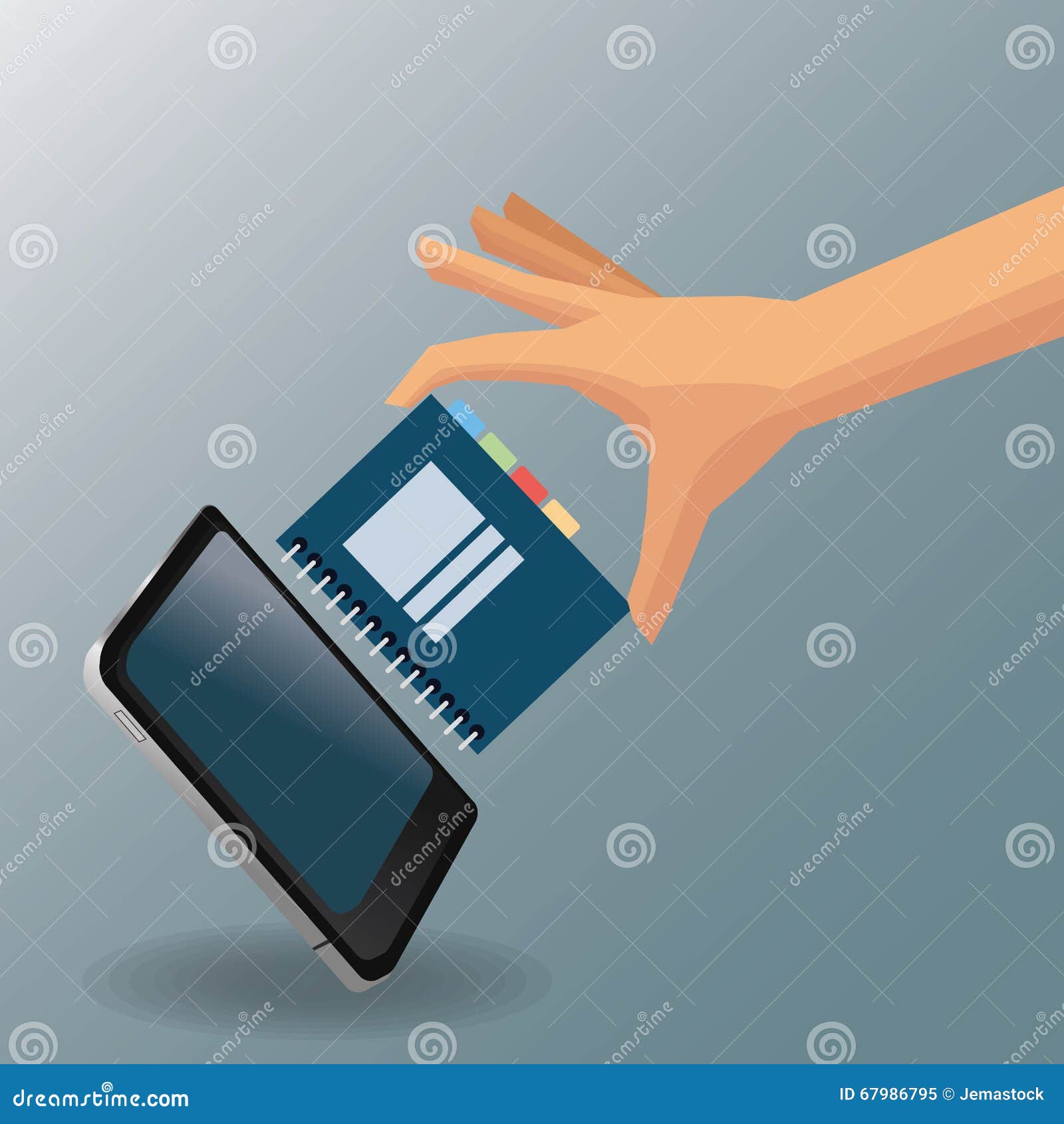 Mobile tools design stock vector. Illustration of electronic - 67986795