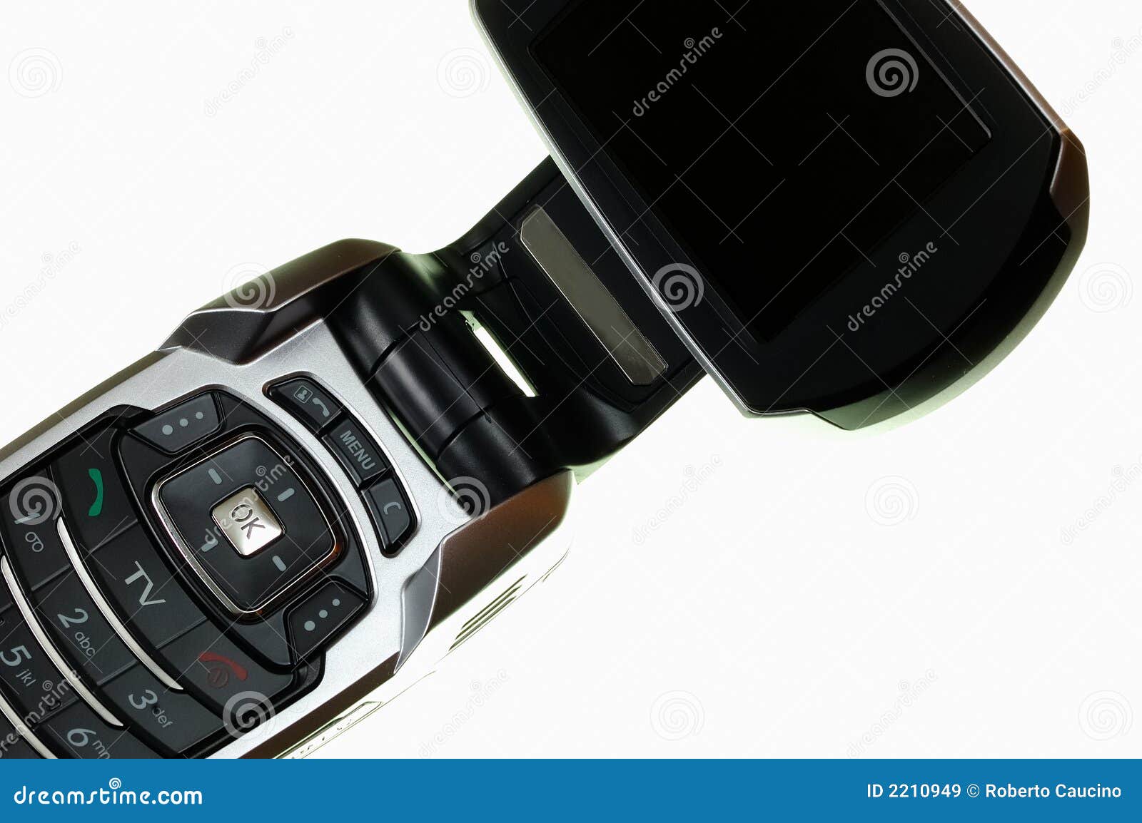 Mobile TV phone stock image. Image of keyboard, gadget - 2210949