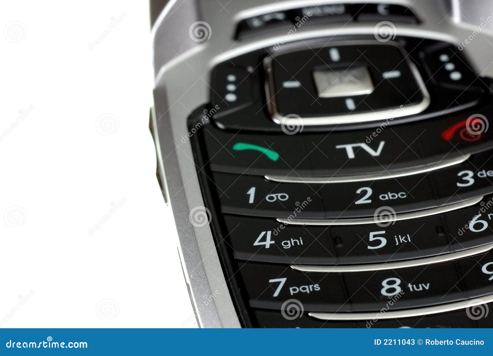 Mobile TV phone stock image. Image of portable, close - 2211043