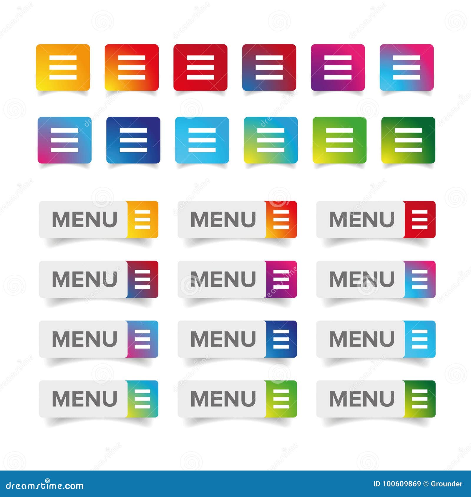 Mobile UI Dropdown Menu Icon Set Stock Illustration - Illustration of ... Mobile UI Dropdown Menu Icon Set Stock Illustration - Illustration of ...