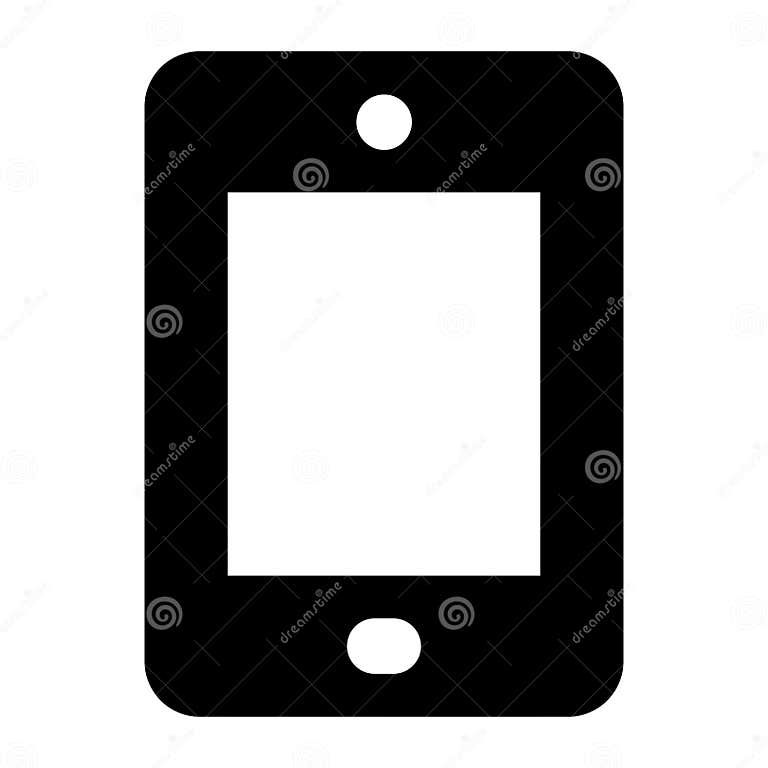 Mobile Vector Design Solid Style, User Interface Stock Vector ...