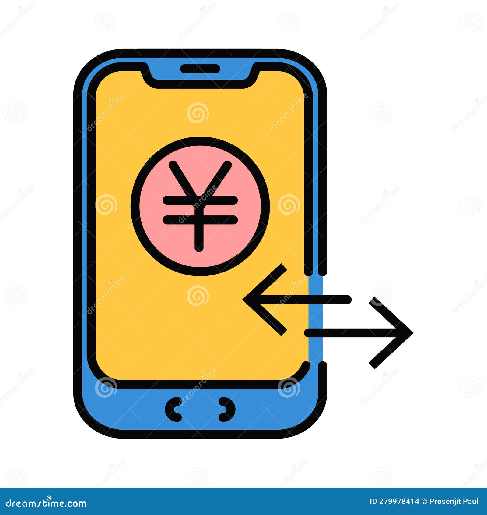 Mobile, Wallet, Money, Exchange, Arrow, Mobile Money Exchange Wallet ...