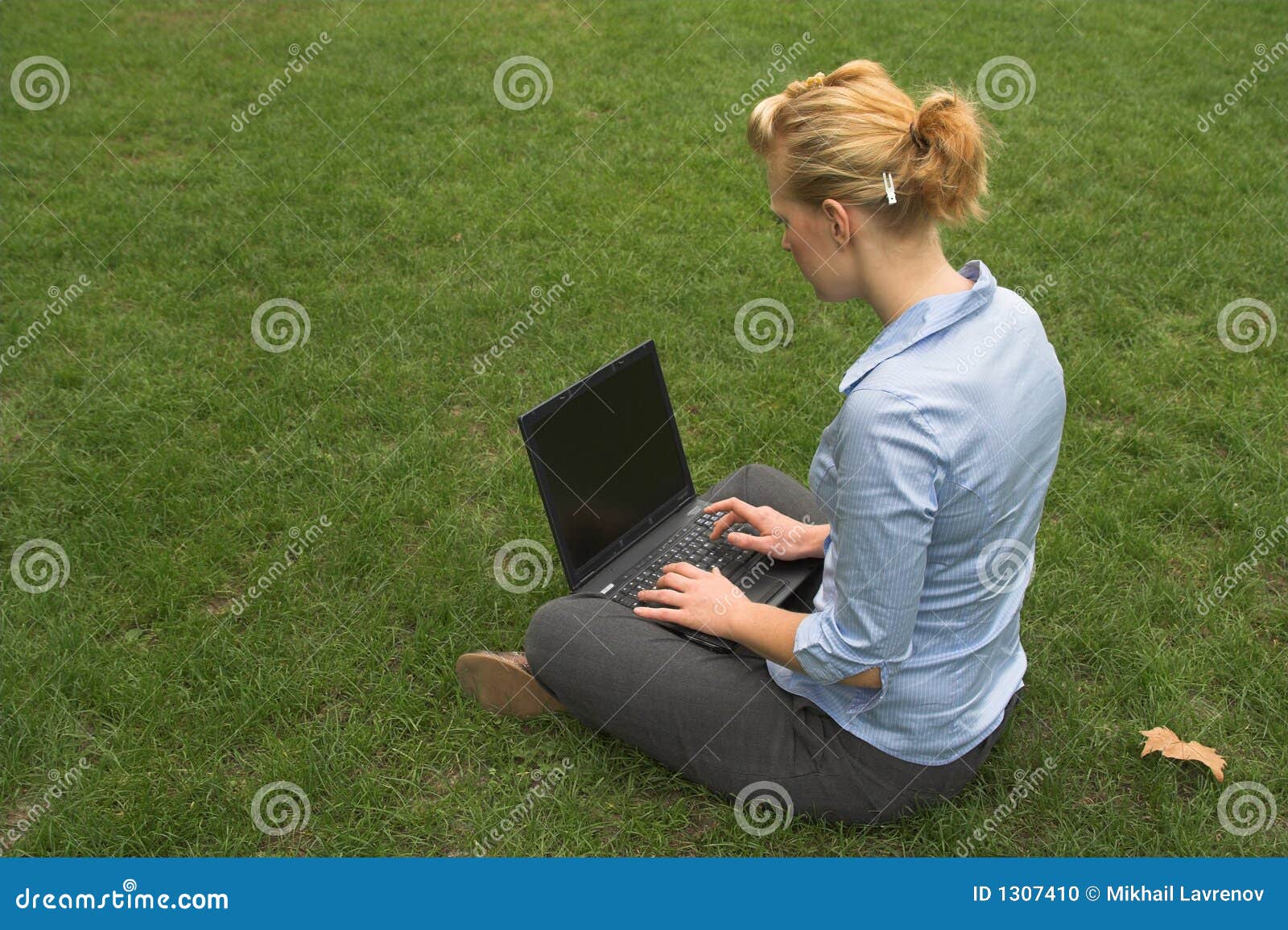 Mobile working stock photo. Image of black, education - 1307410