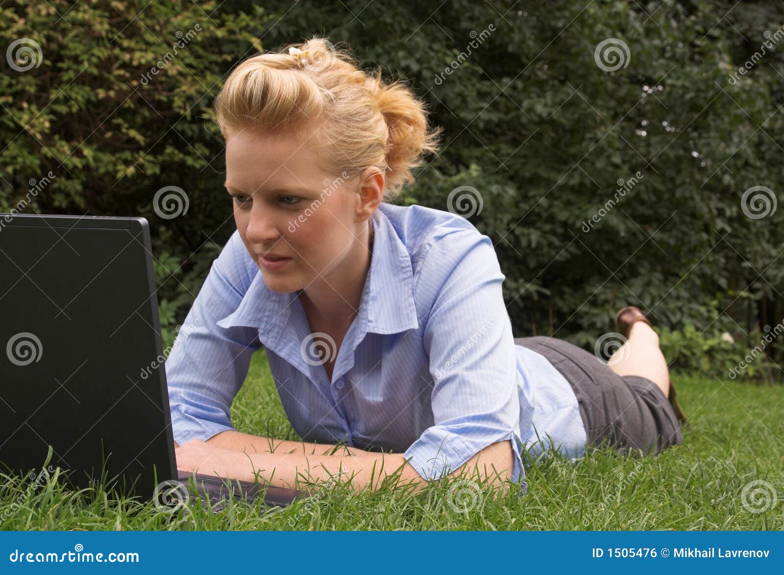 Mobile working stock photo. Image of laptop, portable - 1505476
