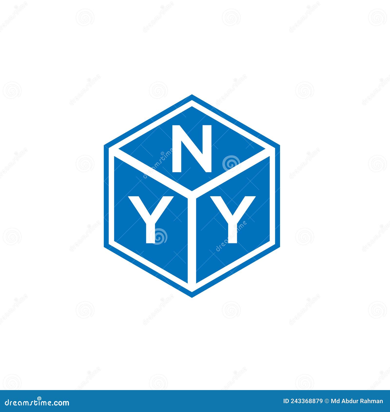 Mobilenyy Letter Logo Design On Black Background Nyy Creative Initials Letter Logo Concept Nyy