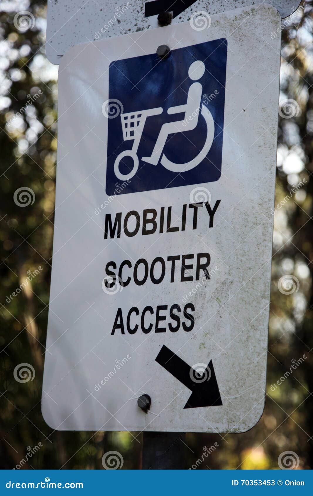 Mobility Scooter Access Sign Stock Image - Image of disabled, icon ...