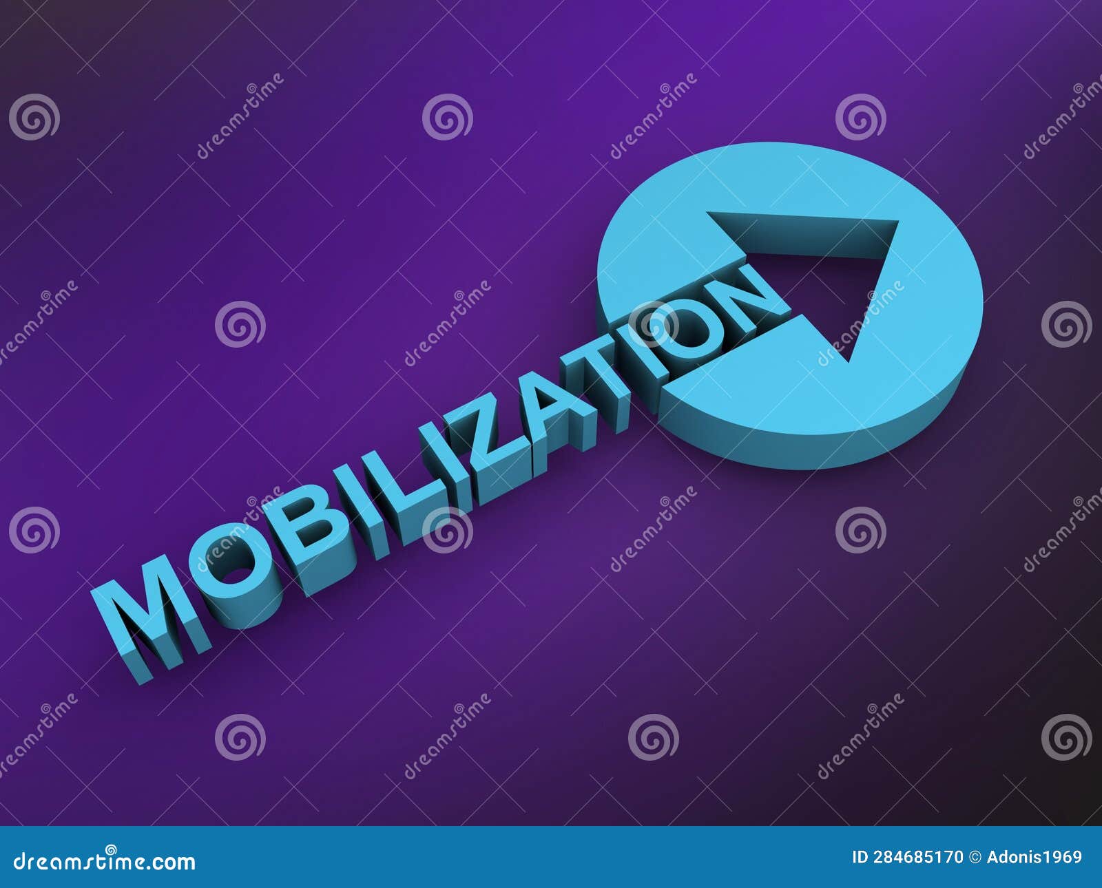 Mass Mobilization Concept Icon Cartoon Vector | CartoonDealer.com ...