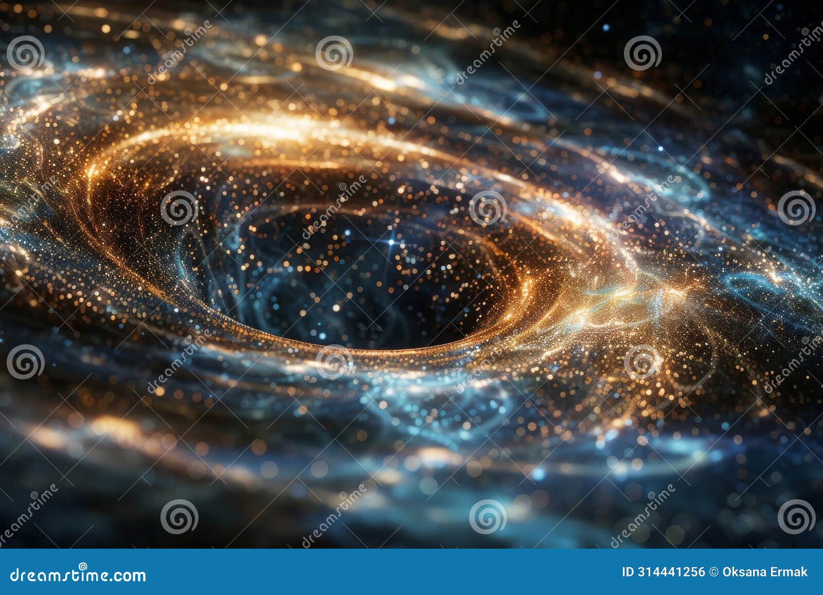 The Mobius Cosmic Loop, Fantastic Science, Mathematics Concept, Mobius ...