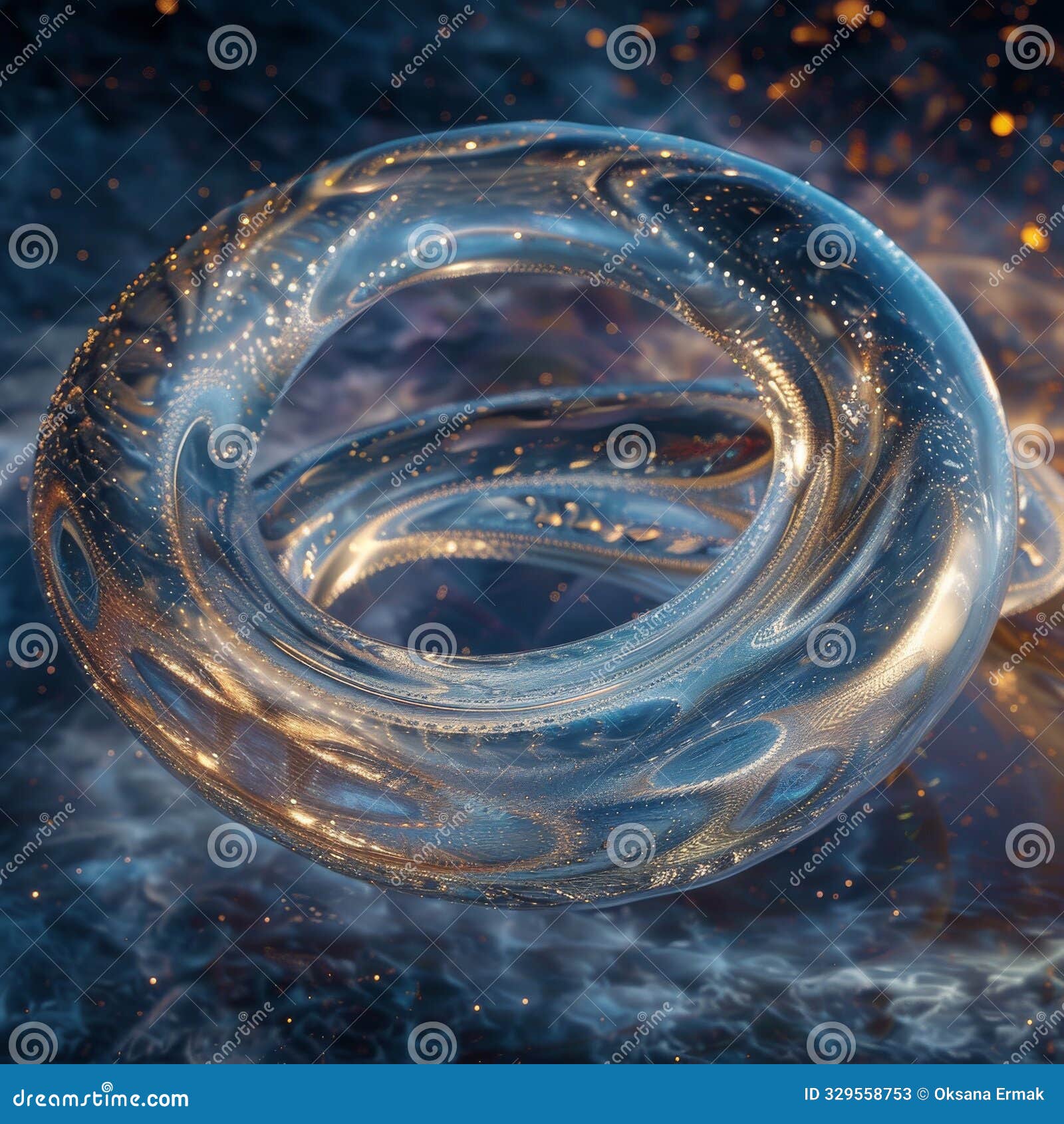 The Mobius Cosmic Loop, Fantastic Science, Mathematics Concept, Mobius ...