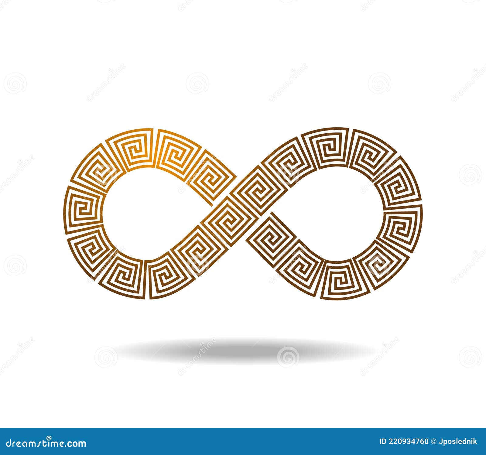 Mobius Loop Made Of Three Blue Ropes. Infinity Symbol Made Of Wires ...