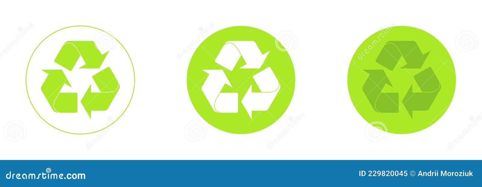Mobius Loop or Recycling Symbol with Arrows. Vector Illustration Stock ...