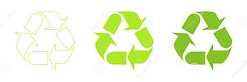 Mobius Loop or Recycling Symbol with Arrows. Vector Illustration Stock ...