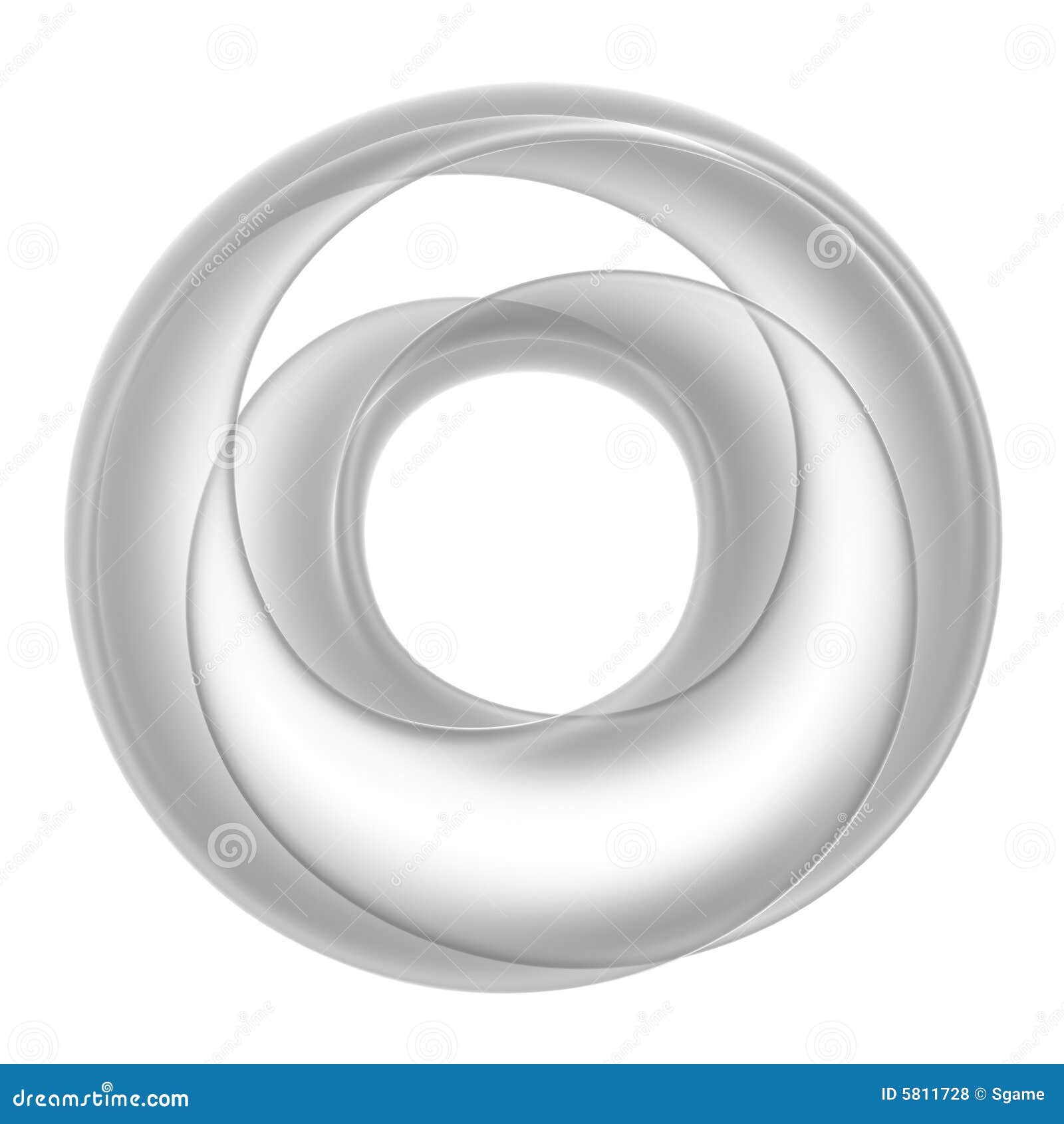 Mobius ring stock illustration. Illustration of mobius - 5811728