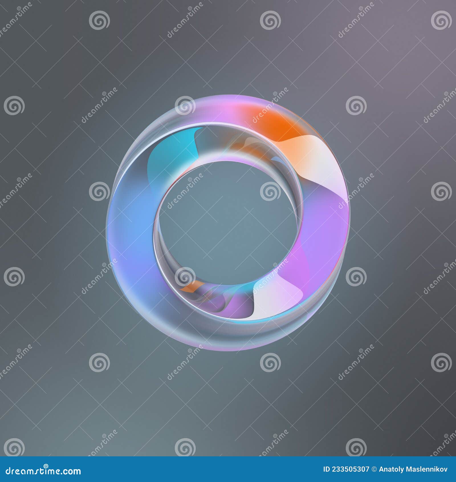 Mobius Strip Variation. Infinity Sign. Classic Optical Illusion ...