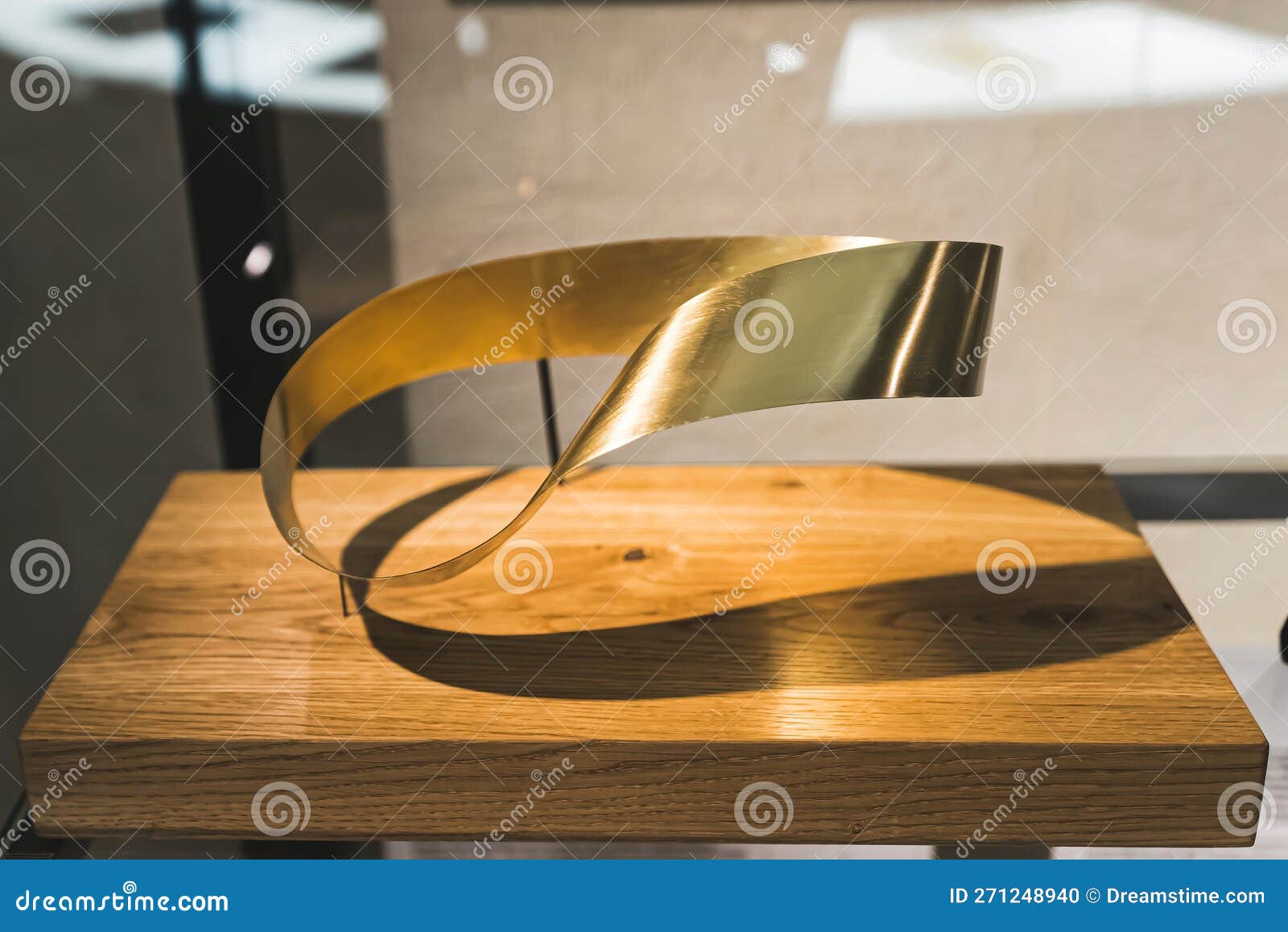 Mobius Strip, a Mathematical Object, in Museum of Technology in Warsaw ...