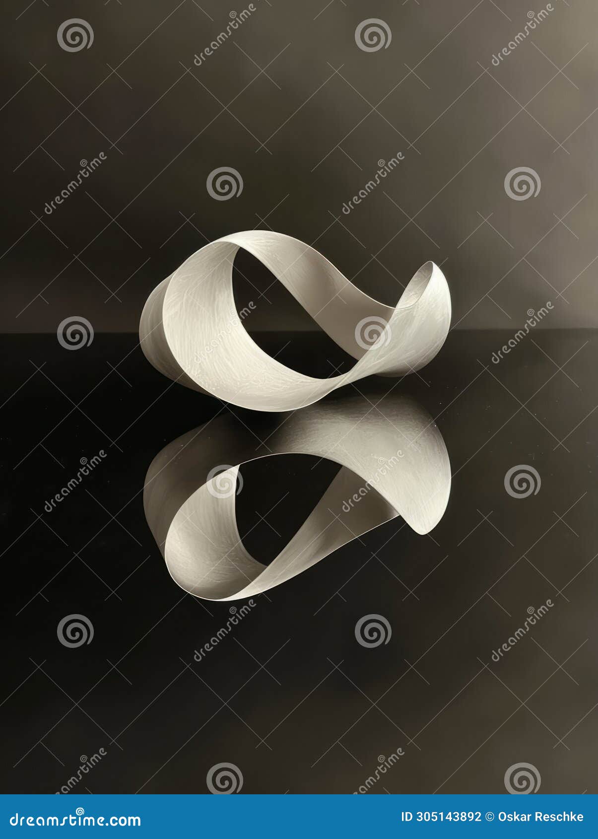 Mobius Strip Representing the Concept of Infinity through Its ...