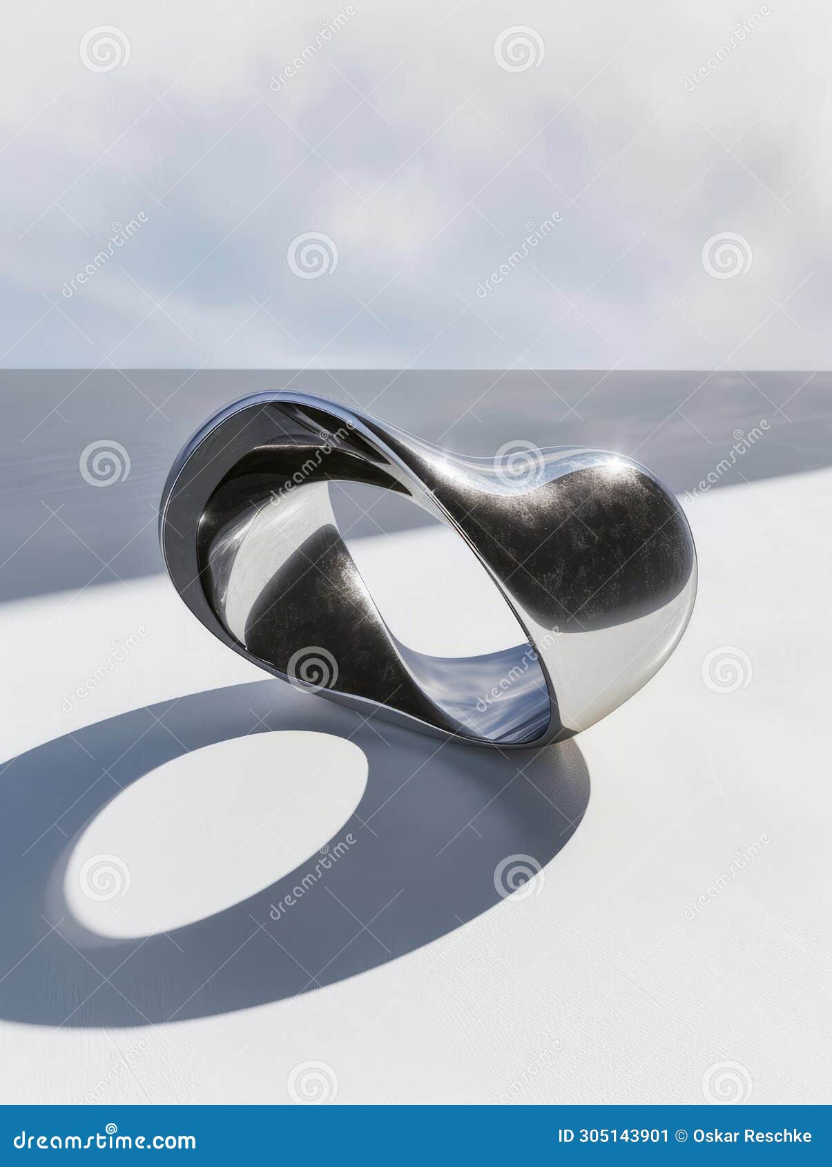 Mobius Strip Representing the Concept of Infinity through Its ...