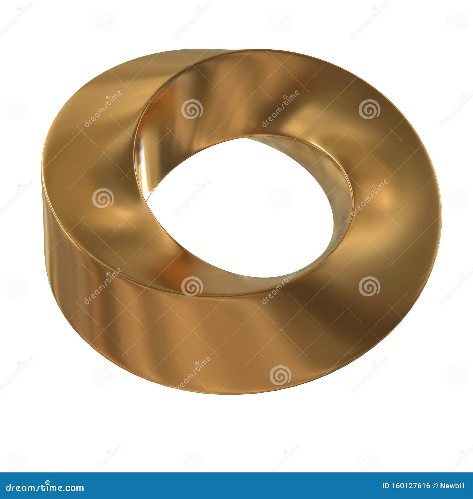 Mobius Strip Ring Sacred Geometry Stock Illustration - Illustration of ...