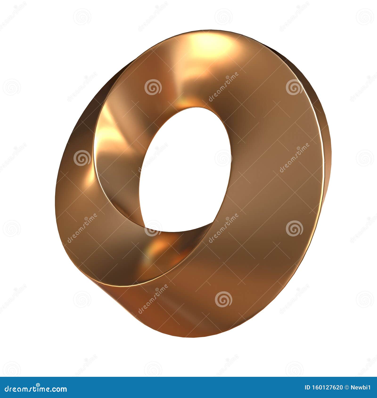 Mobius Strip Ring Sacred Geometry Stock Illustration - Illustration of ...