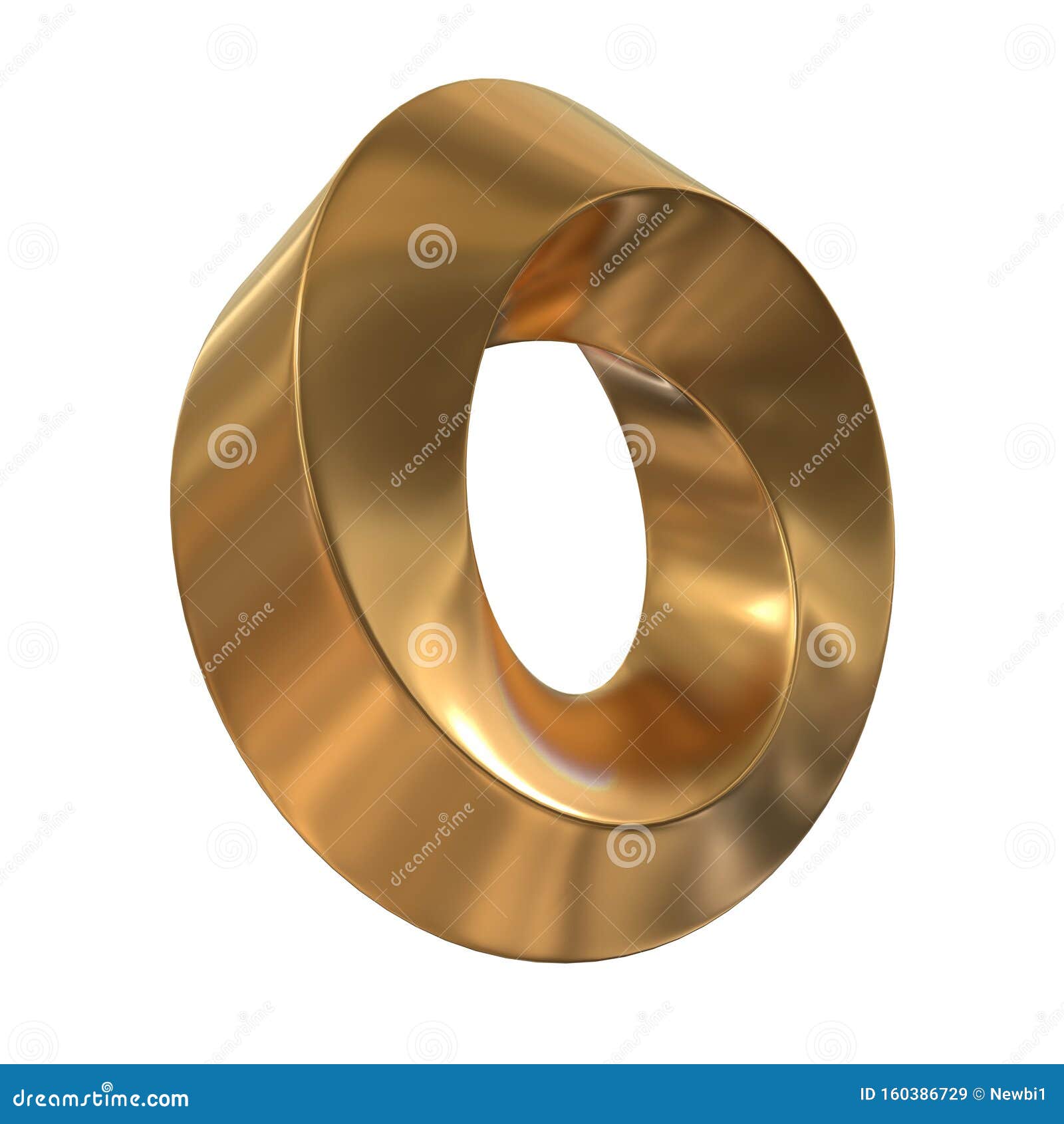 Mobius Strip Ring Sacred Geometry Stock Illustration - Illustration of ...