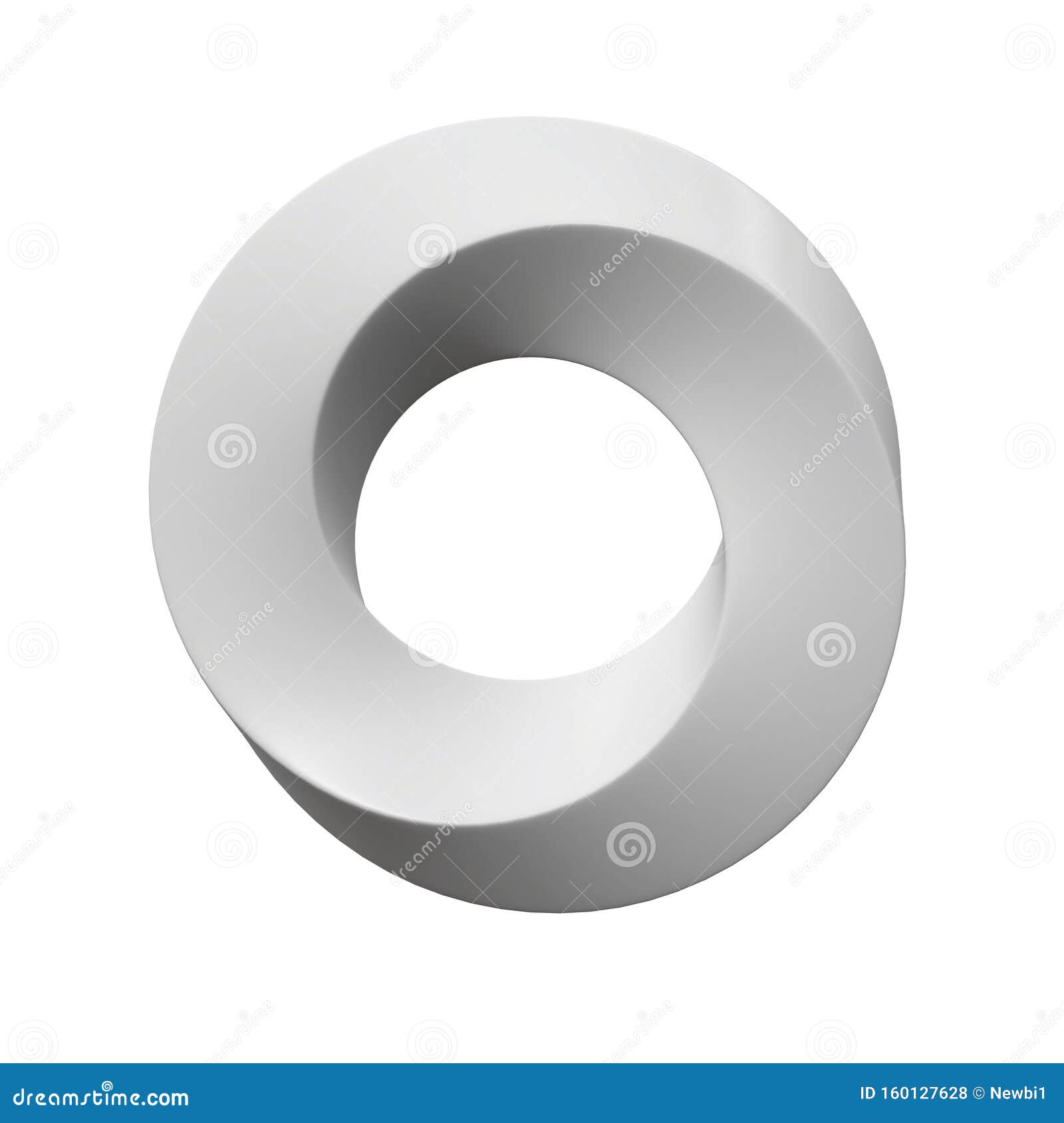 Mobius Strip Ring Sacred Geometry Stock Illustration - Illustration of ...