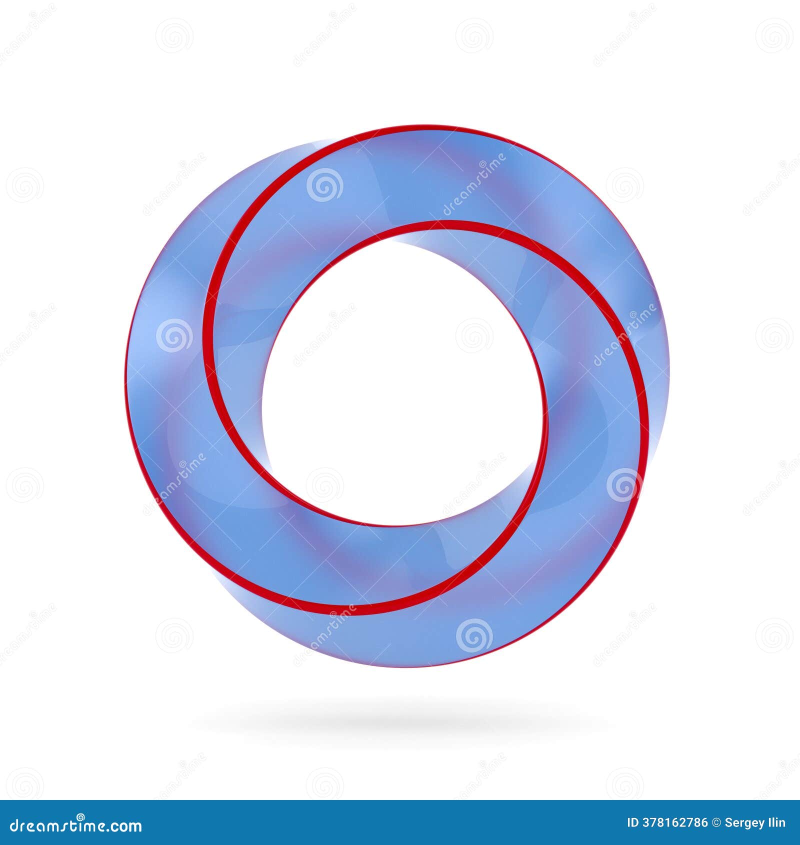 Mobius Strip Variation. Infinity Sign. Classic Optical Illusion ...