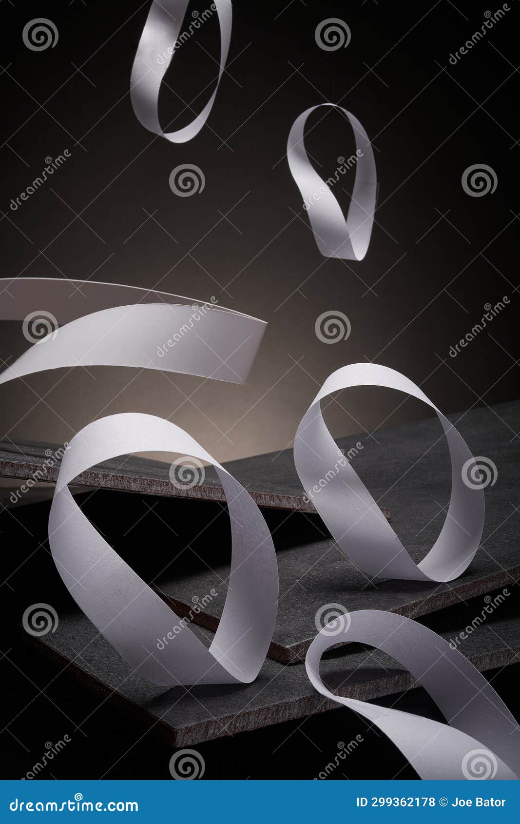 Mobius Strips with Traditional Twist Stock Photo - Image of tilt, never ...