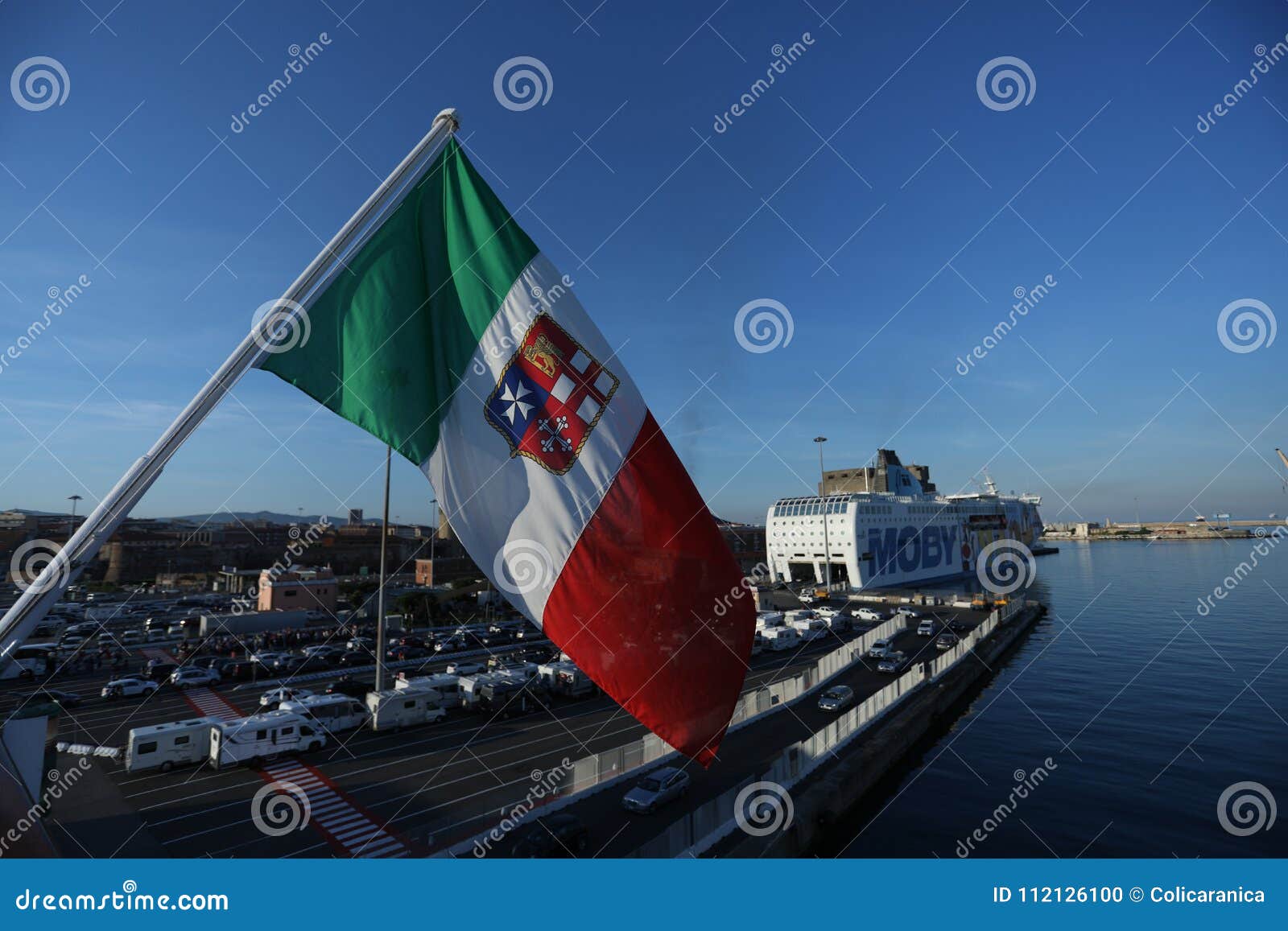 Moby Lines Ferry in Corsica Editorial Image - Image of cruise, boats ...