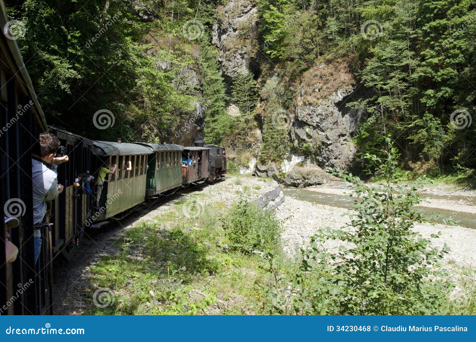 Mocanita no vale de Vaser foto de stock editorial. Imagem de vale ...